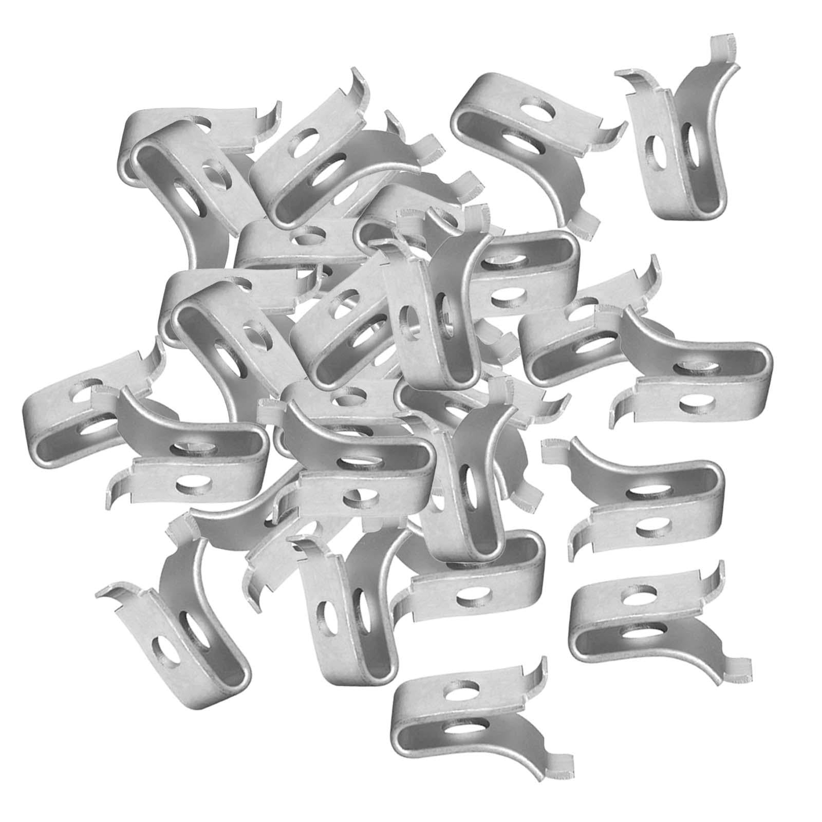 kowaku 40 Pieces Cabinet Shelf Clips, Shelf Bracket Clips,Aluminum ...