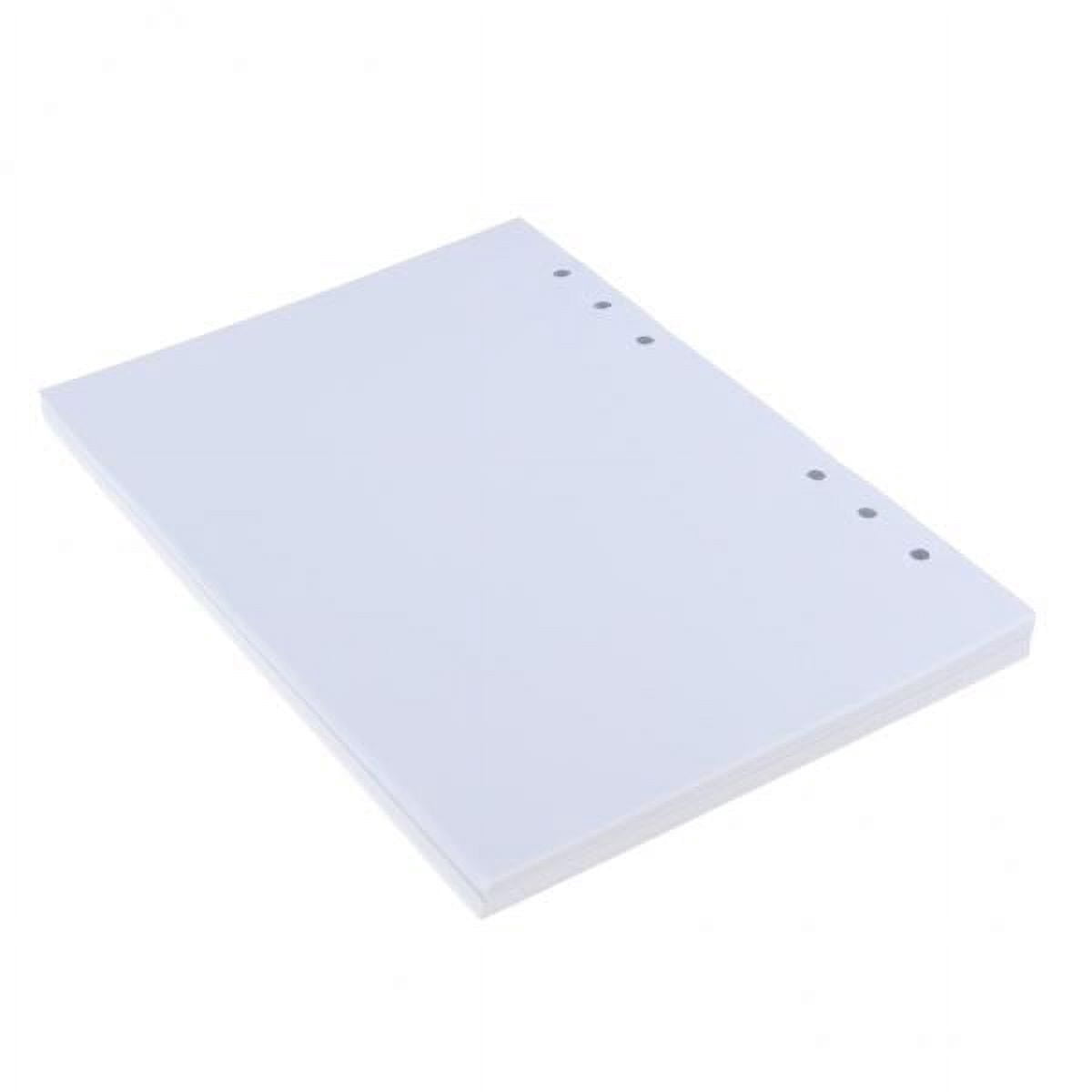 kowaku 4x 80 Sheets A5 Size 6-Holes Notebook Planner Filler Papers ...
