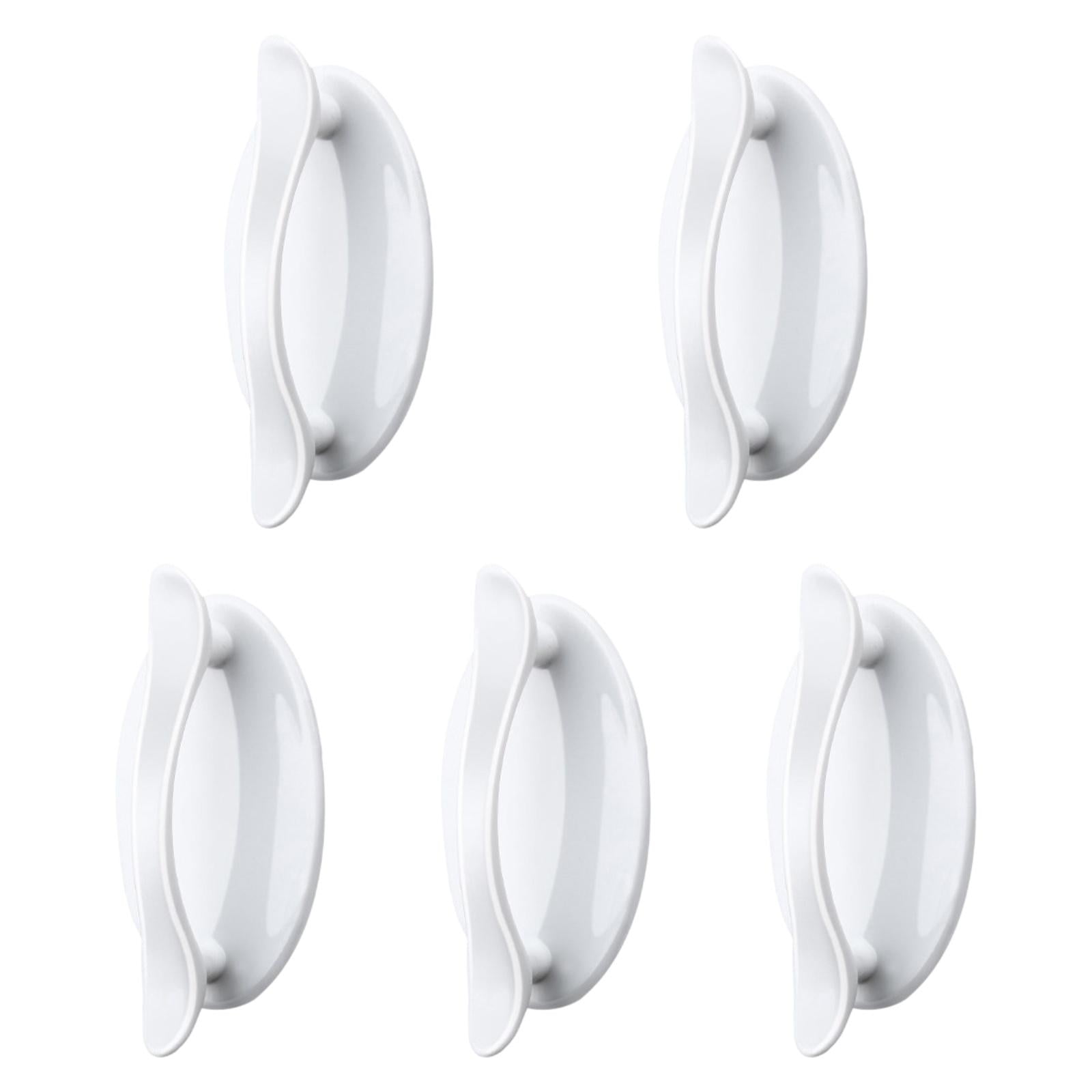 kowaku 5 Pieces Cabinet Paste Handles Open Sliding Door Handles Easy ...