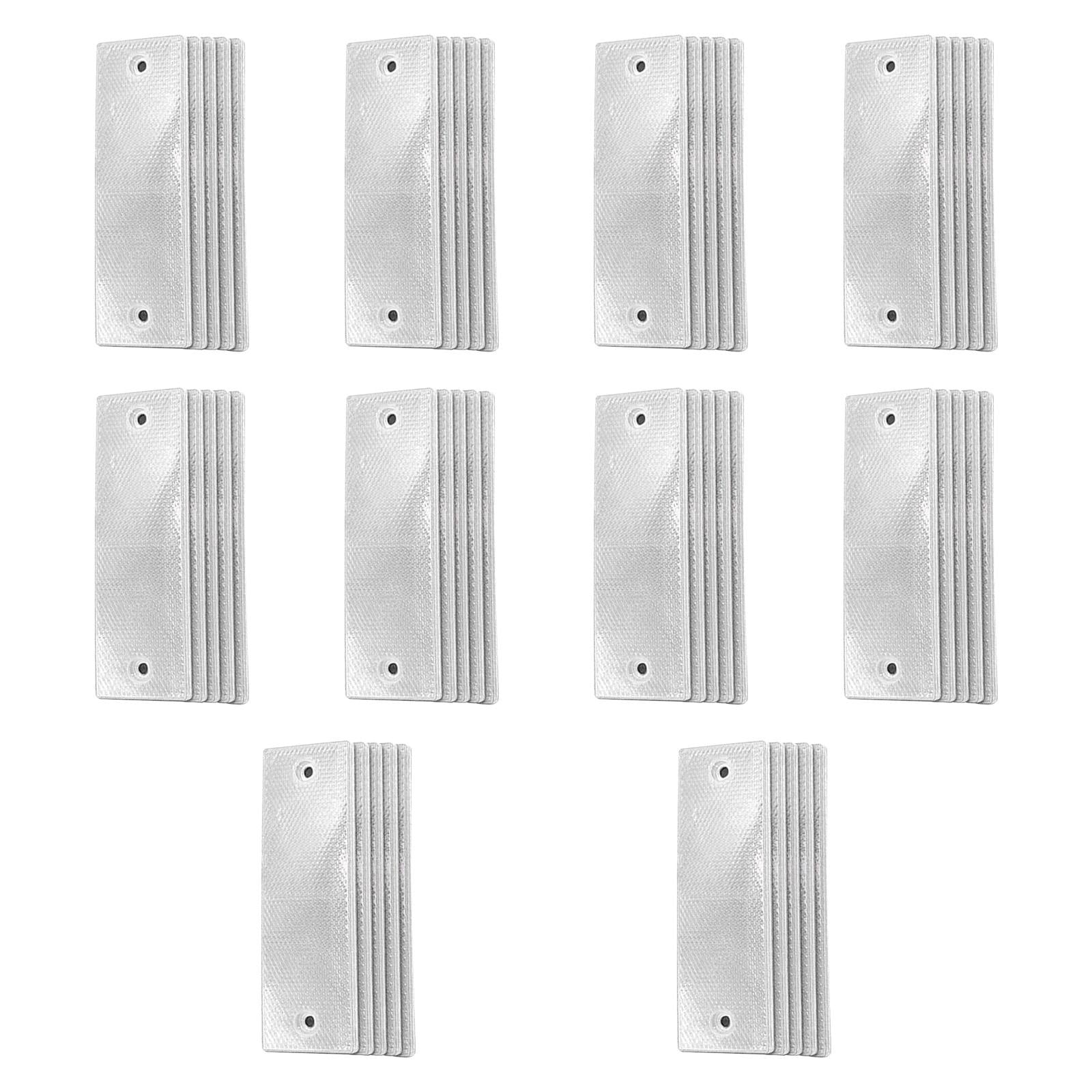 kowaku 50Pcs Generic Car Reflector Sticker Safe Caution Warning Sticker ...