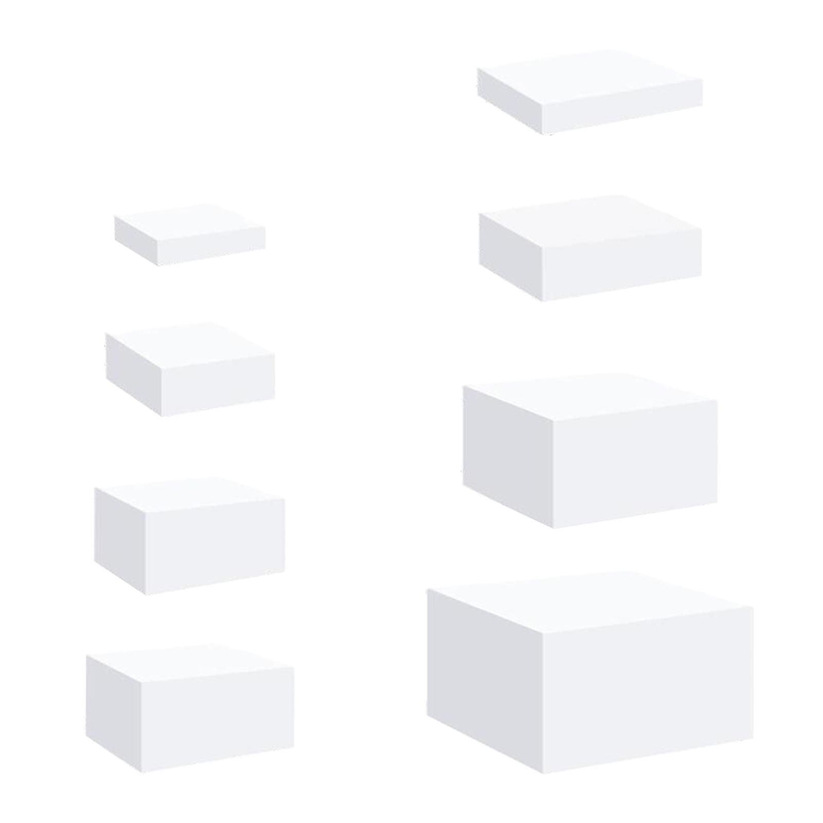 kowaku 8 Pieces Acrylic Display Riser Box, Buffet Riser for Table, 5 ...