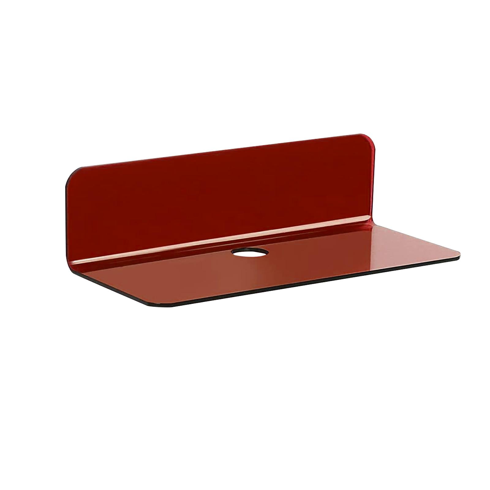 kowaku Acrylic Floating Shelf Display Stand Wall Mounted with Hole ...