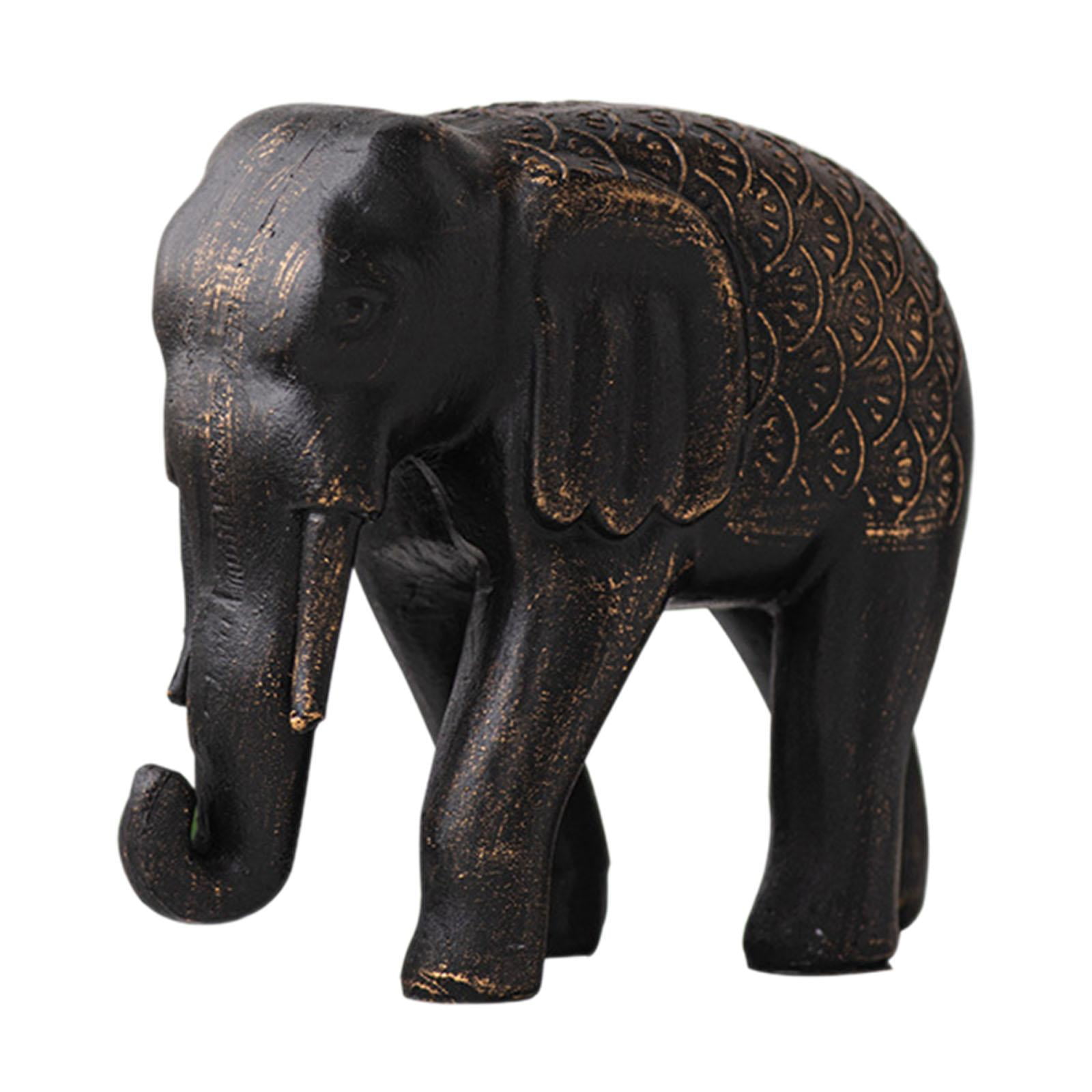 kowaku Animal Sculpture Collectible Figurine Decors Christmas Resin ...