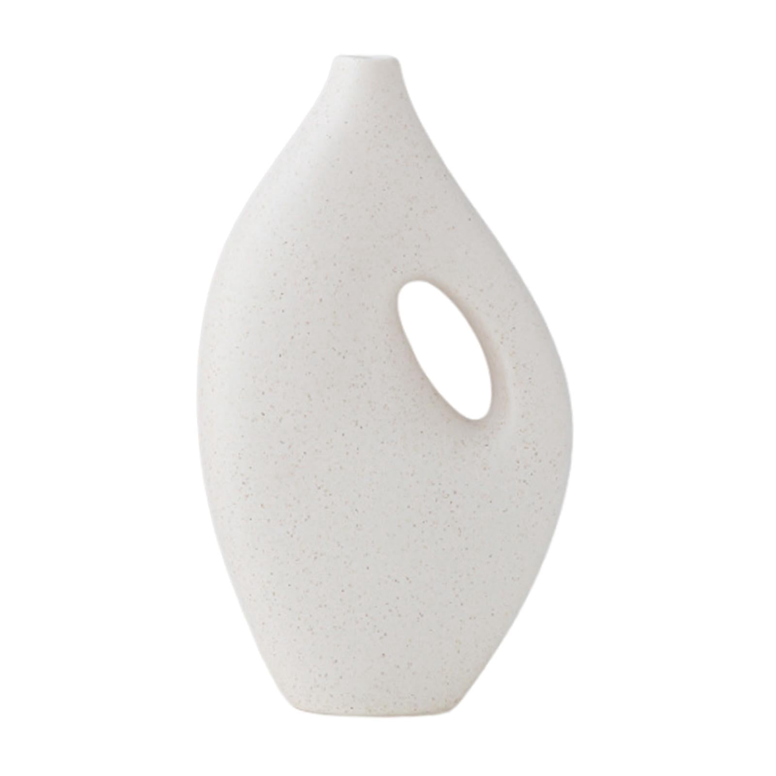 kowaku Ceramic Geometric Flower Vase Plant Pot Holder Bud Vase Table ...