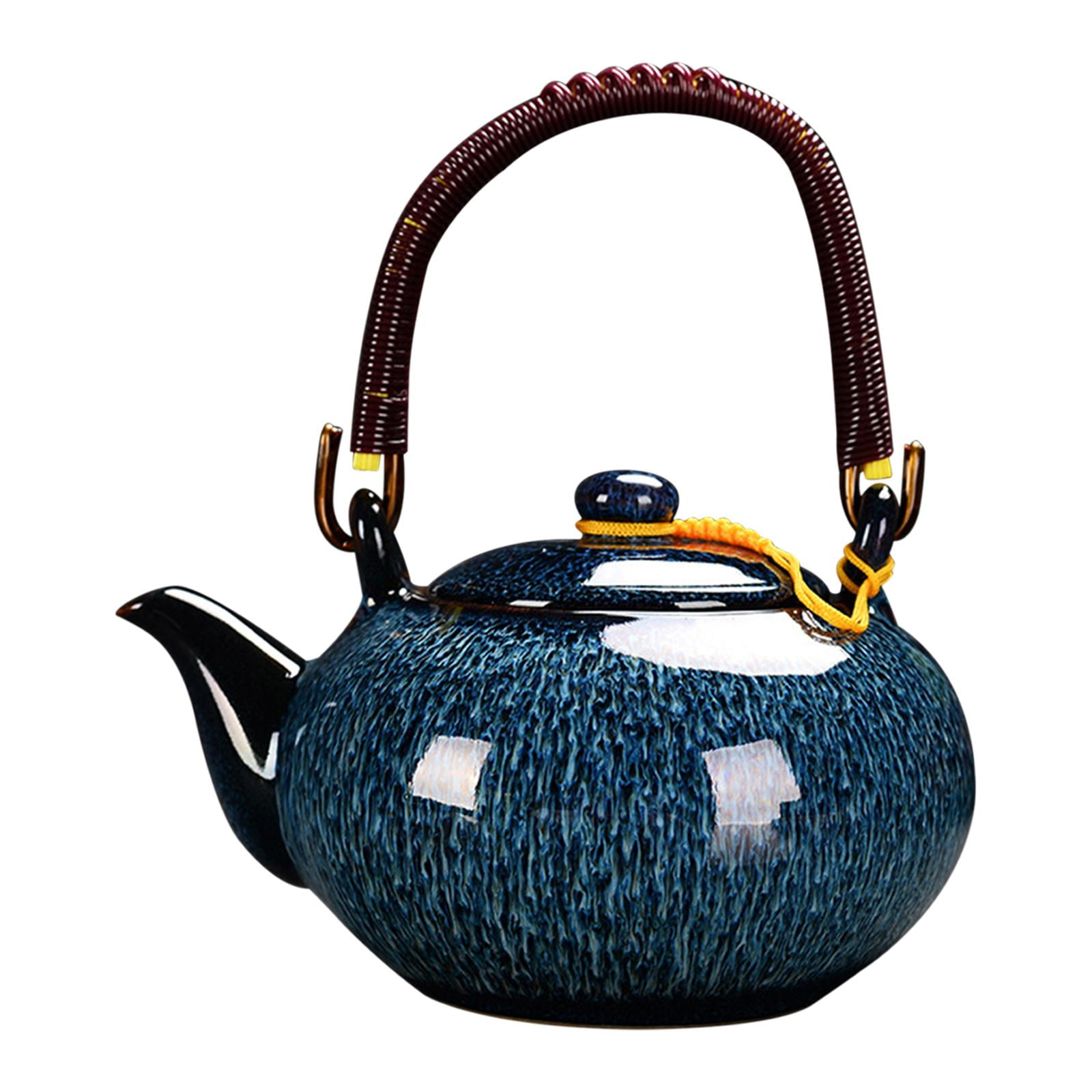 kowaku Ceramic Teapot Ceramic Kettle 750ml Home for Boiling Hot Water ...
