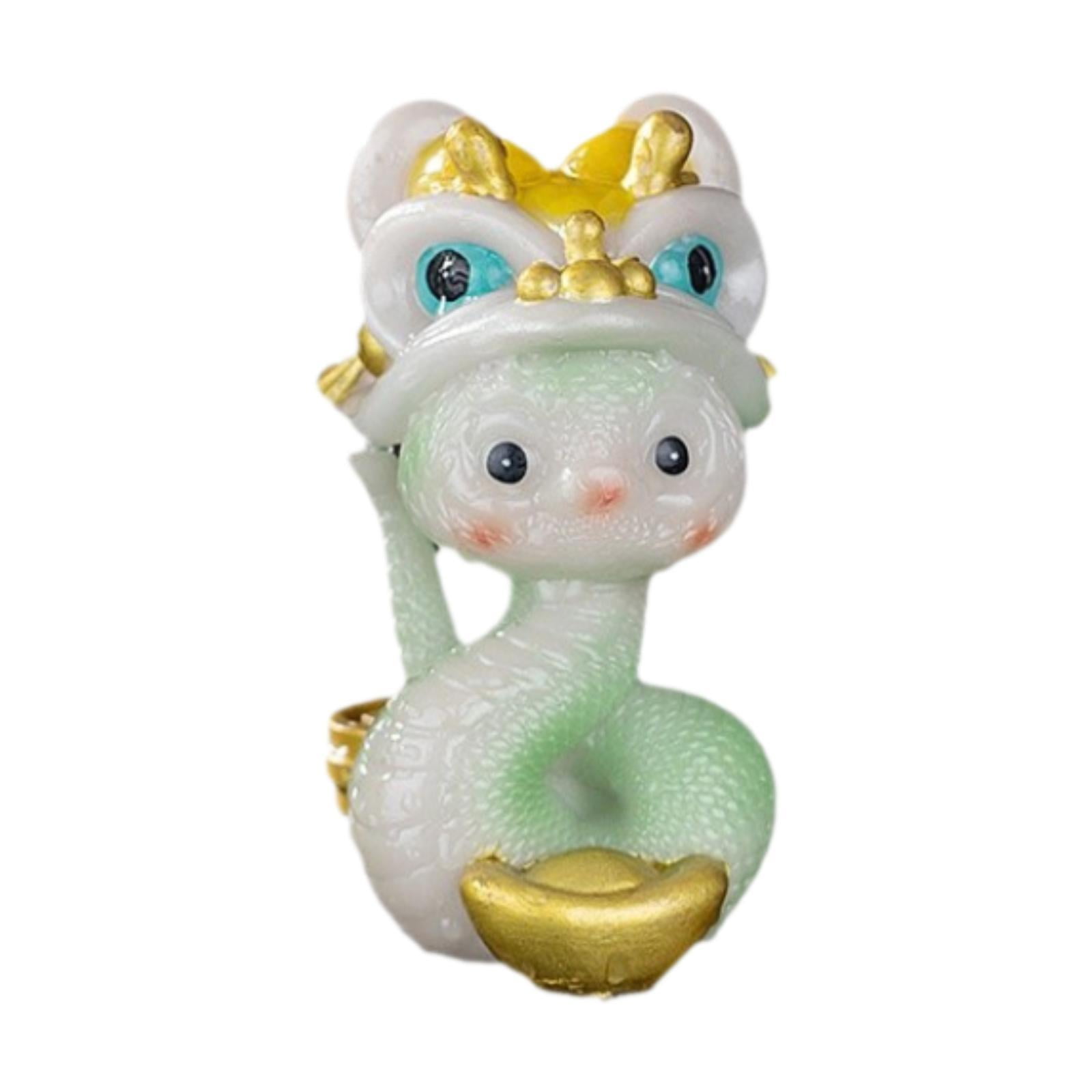 kowaku Chinese New Year Snake Figures Snake Tea Pet Color Changing Cute ...
