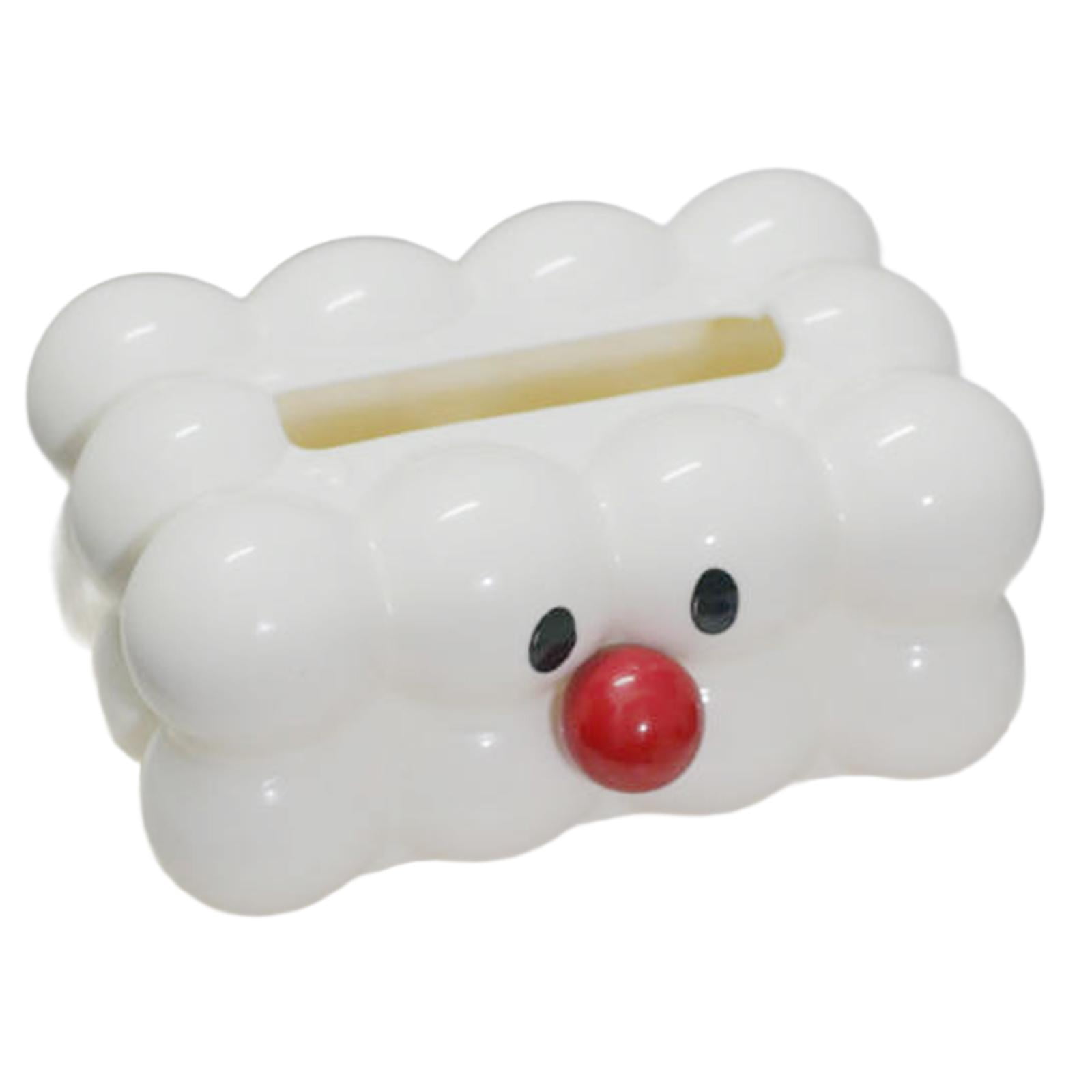 kowaku Cute Tissue Box Cover Minimalist Easy to Fill and Access Facial ...