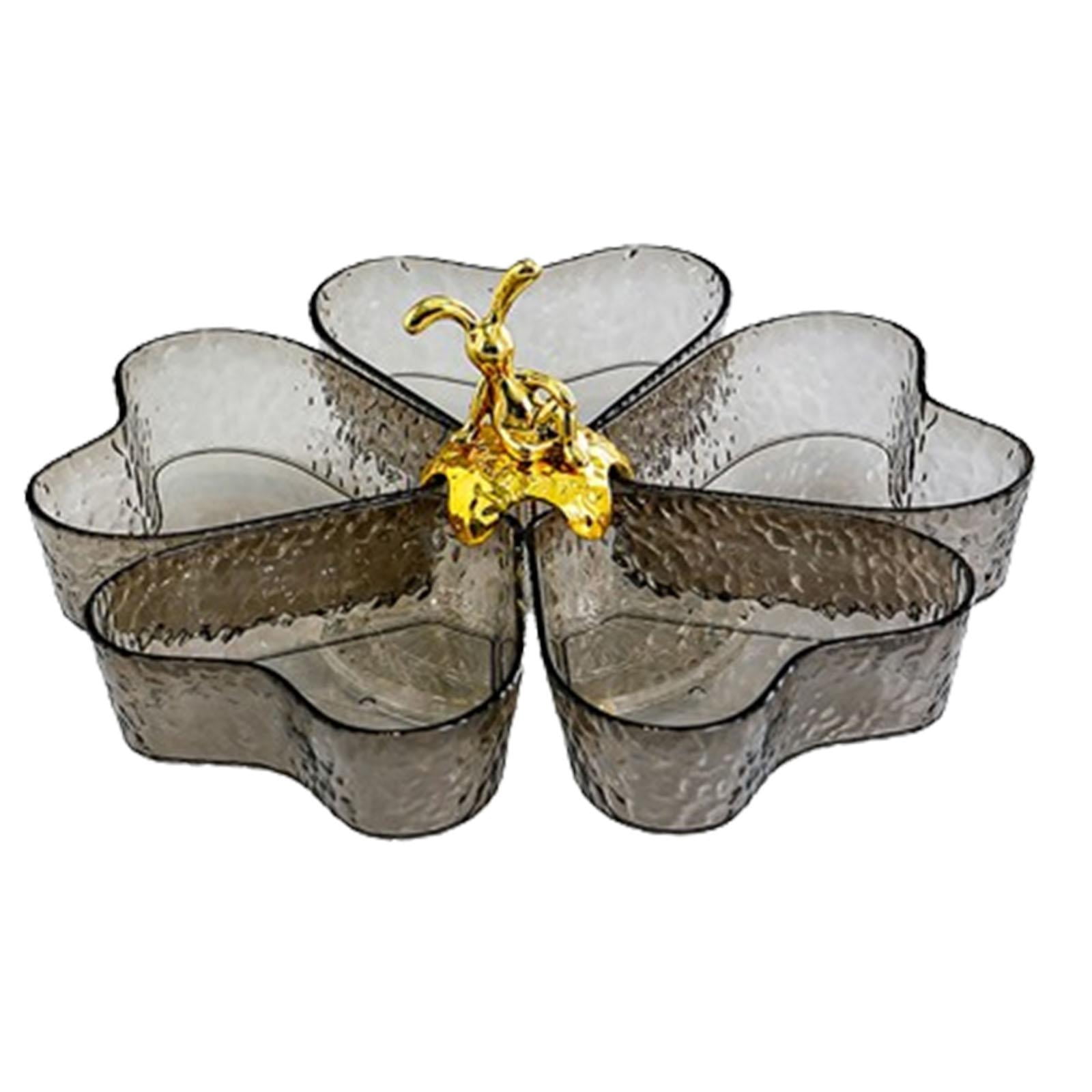 kowaku Divided Serving Tray Candy and Nut Dishes Tea Party 5 Grids ...