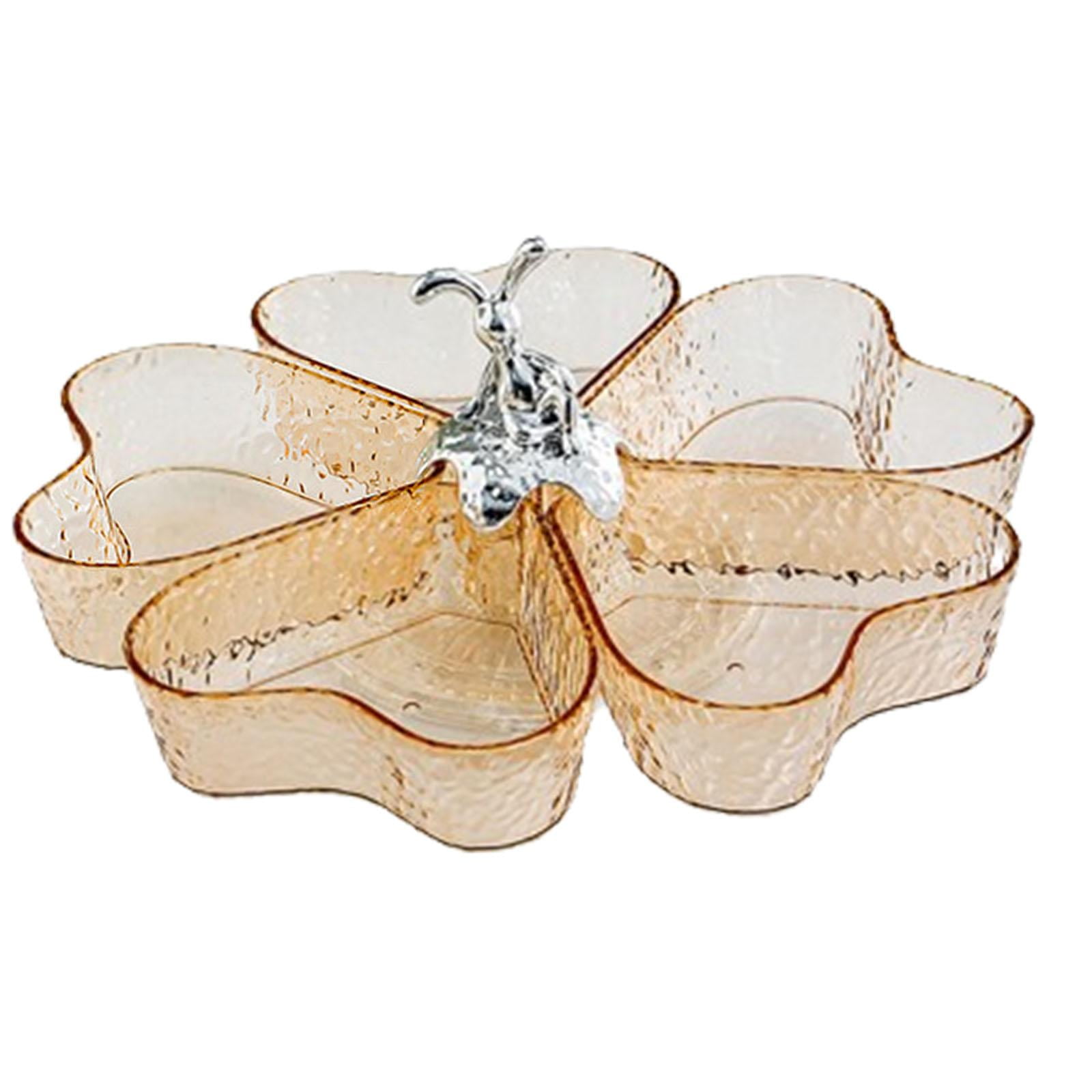 kowaku Divided Serving Tray Candy and Nut Dishes Tea Party 5 Grids ...