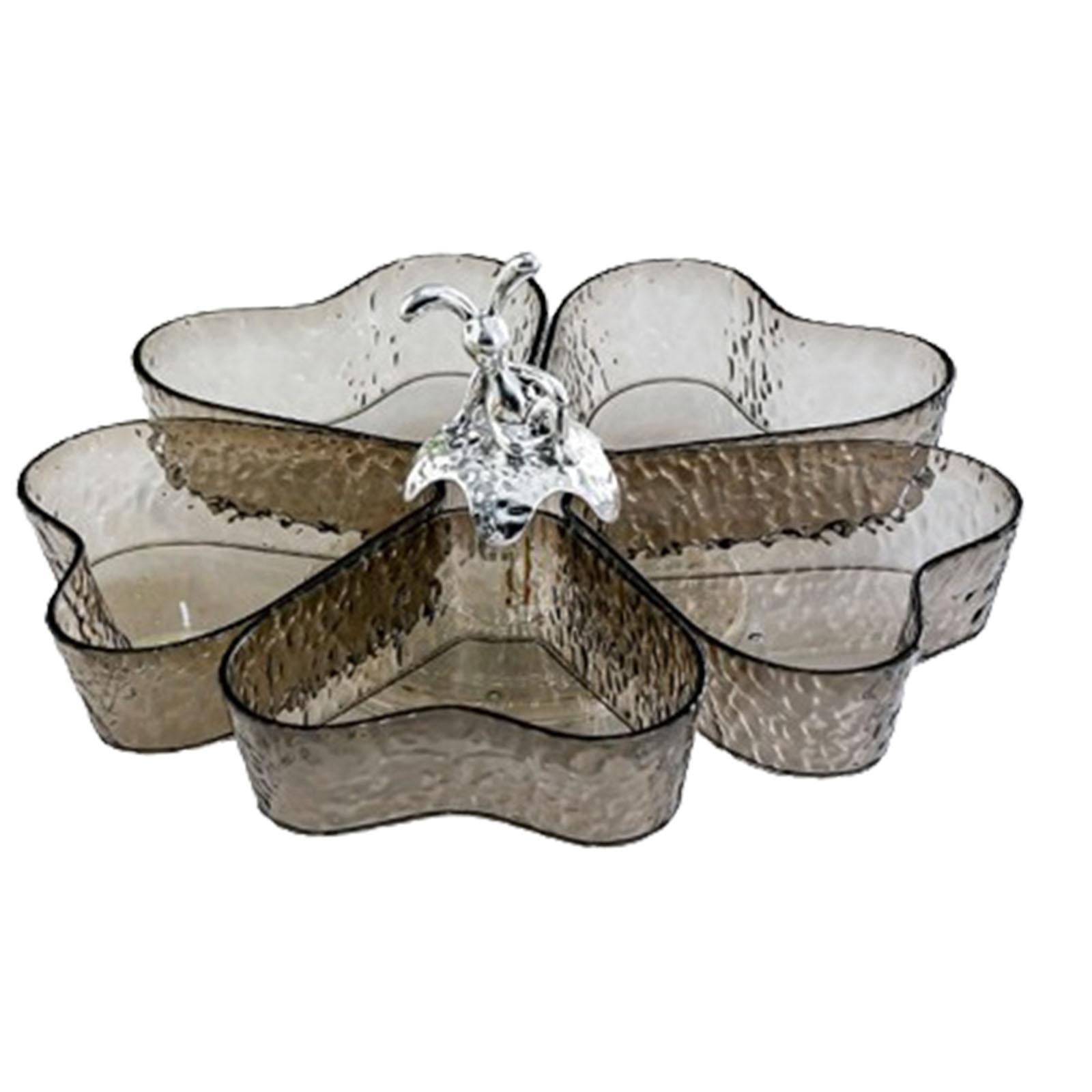 kowaku Divided Serving Tray Candy and Nut Dishes Tea Party 5 Grids ...