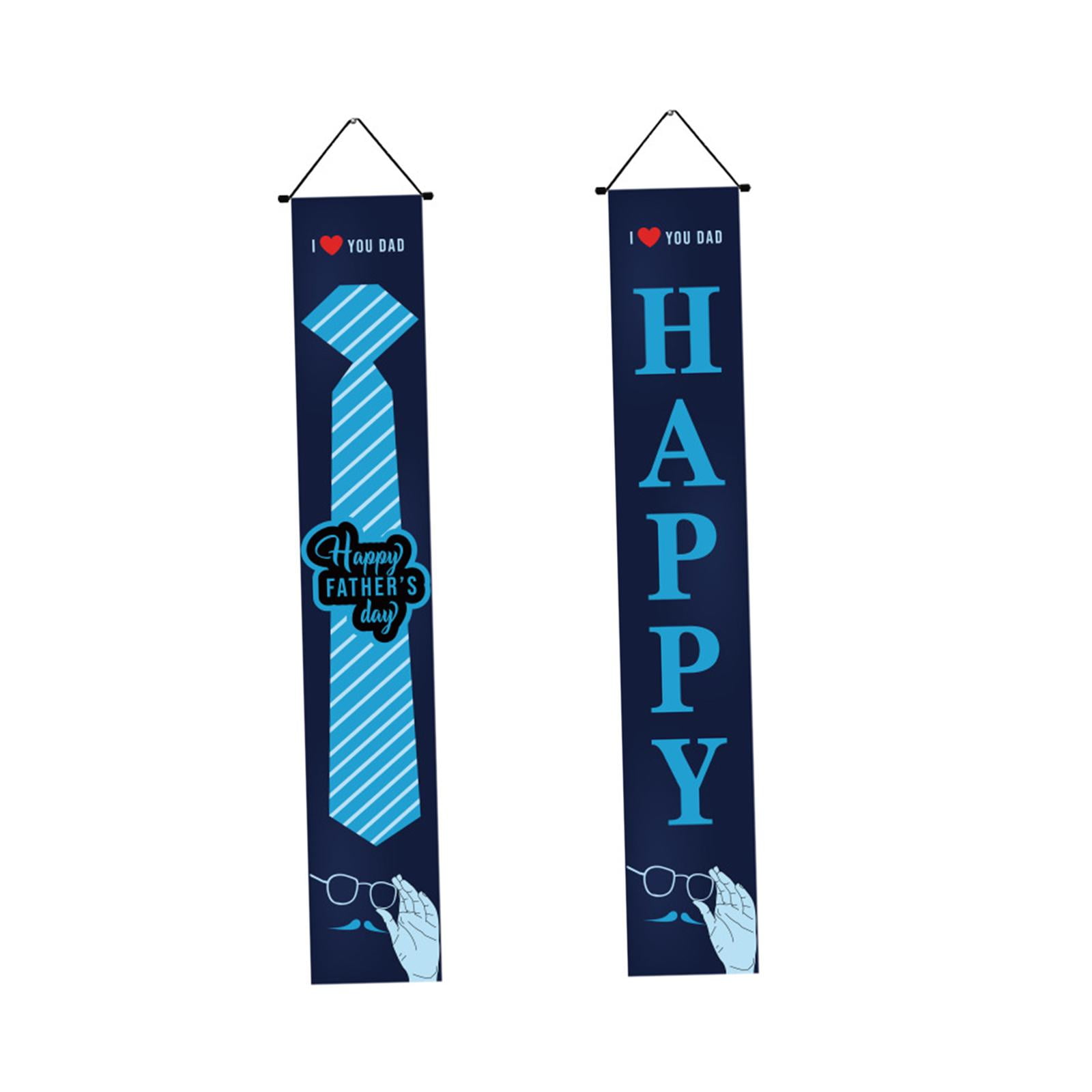 Kowaku Door Banners Fathers Day Decorations Porch Signs Fathers Day
