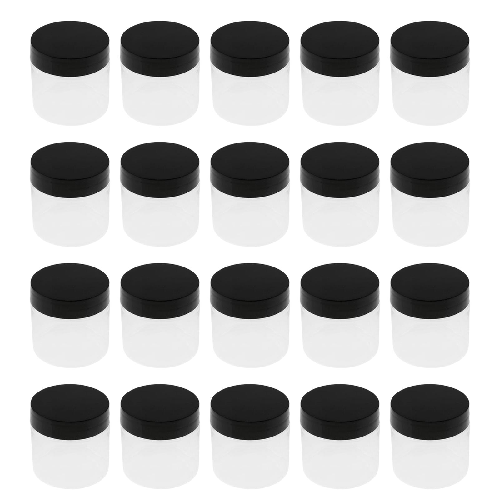 kowaku Empty Pet Jar with Lid Round Multipurpose Reusable Stackable ...