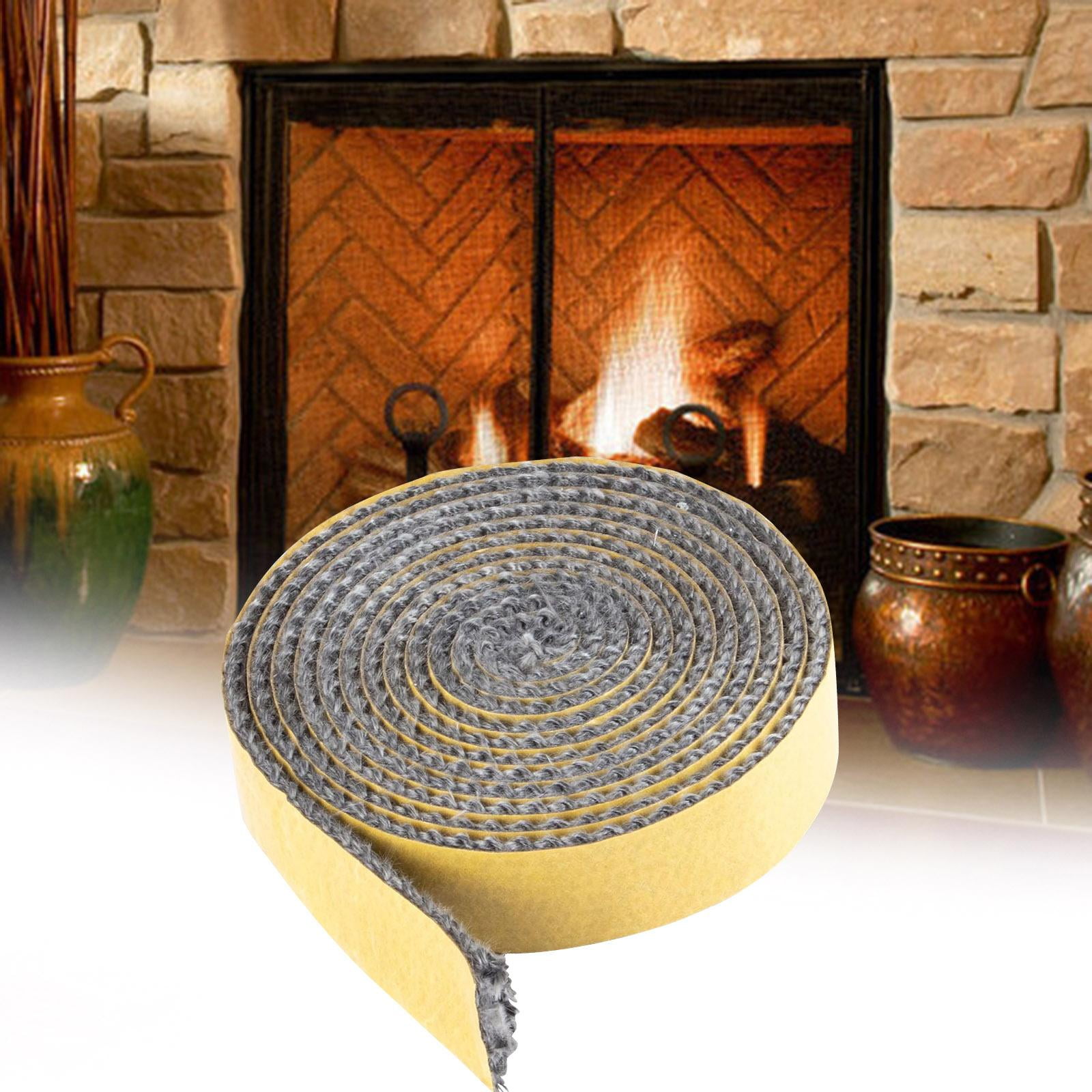 kowaku Fireplace Seal Rope,Stoves Door Gasket,78.7 inch,2 Meter ...
