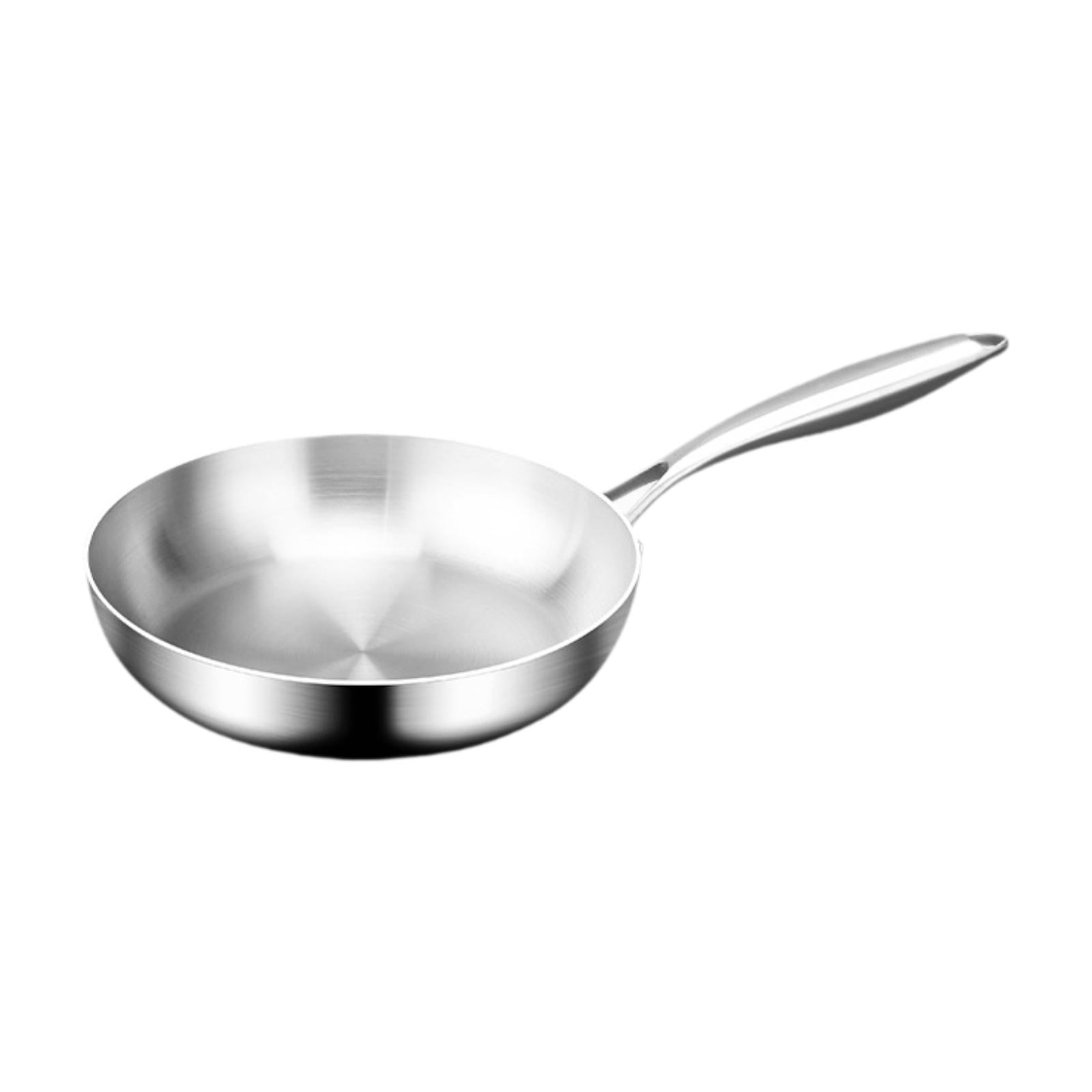 kowaku Frying Pan Pot Skillet Round Egg Omelette Pan Flat Bottom Easy ...