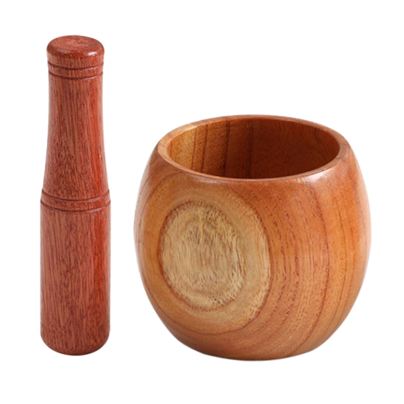 kowaku Garlic Masher Set Spice Grinding Bowl Manual Garlic Masher ...