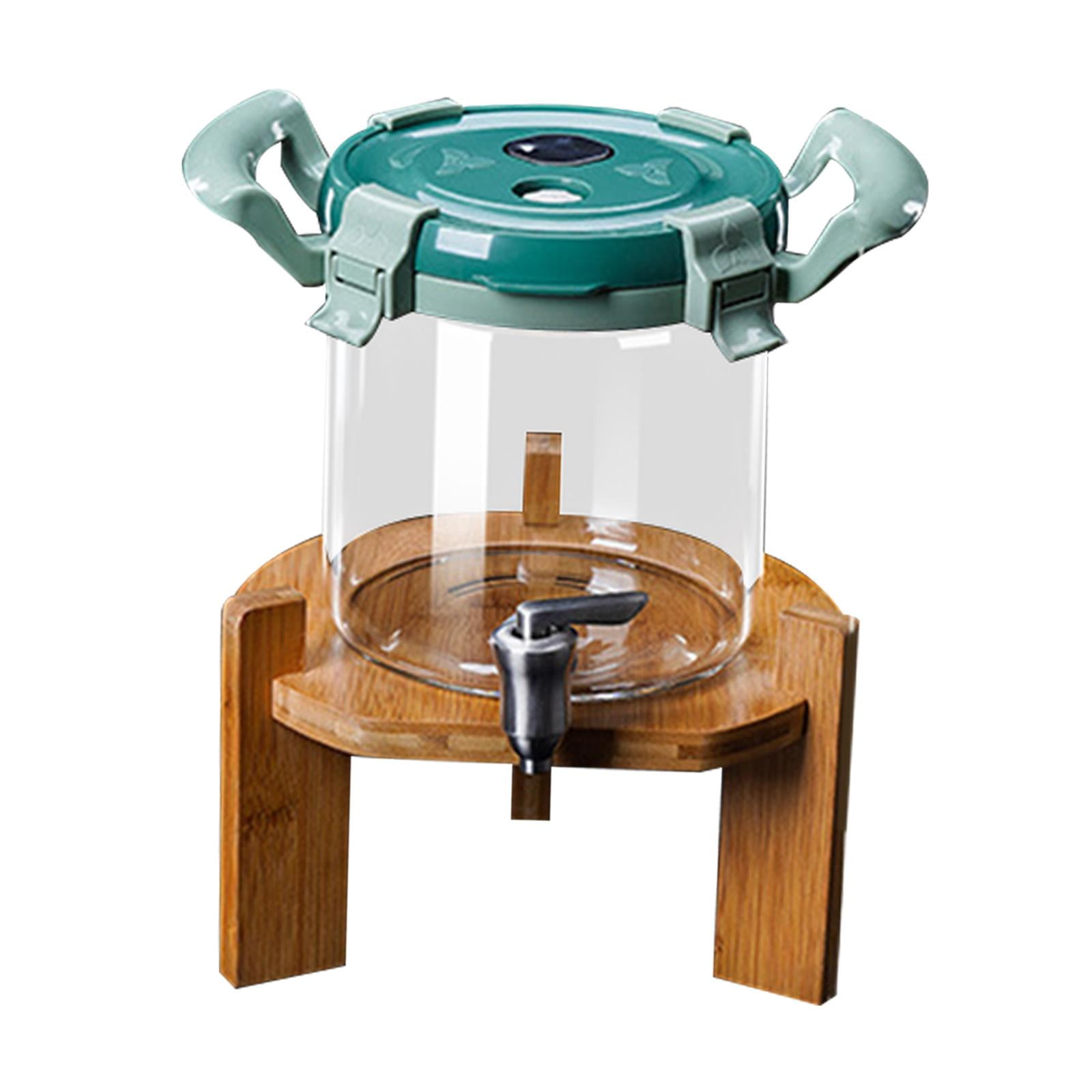 kowaku Glass Drink Barrel Jug Kettle Bucket Cookie Jar Large Capacity ...