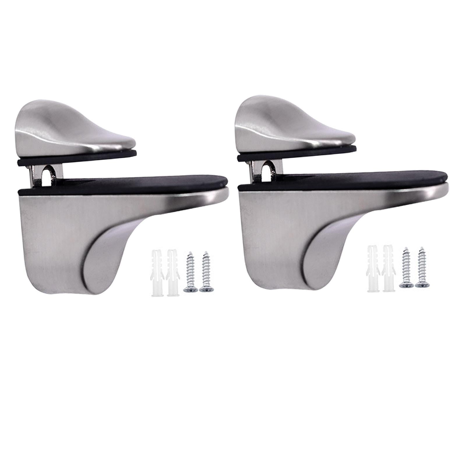 kowaku Glass Shelf Support Clamp Glass Brackets for 3-21mm Glass ...