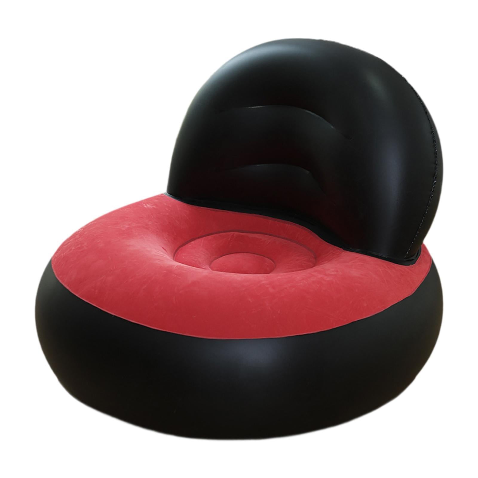 kowaku Inflatable Sofa Air Couch Comfortable L Shaped Lazy Sofa with ...