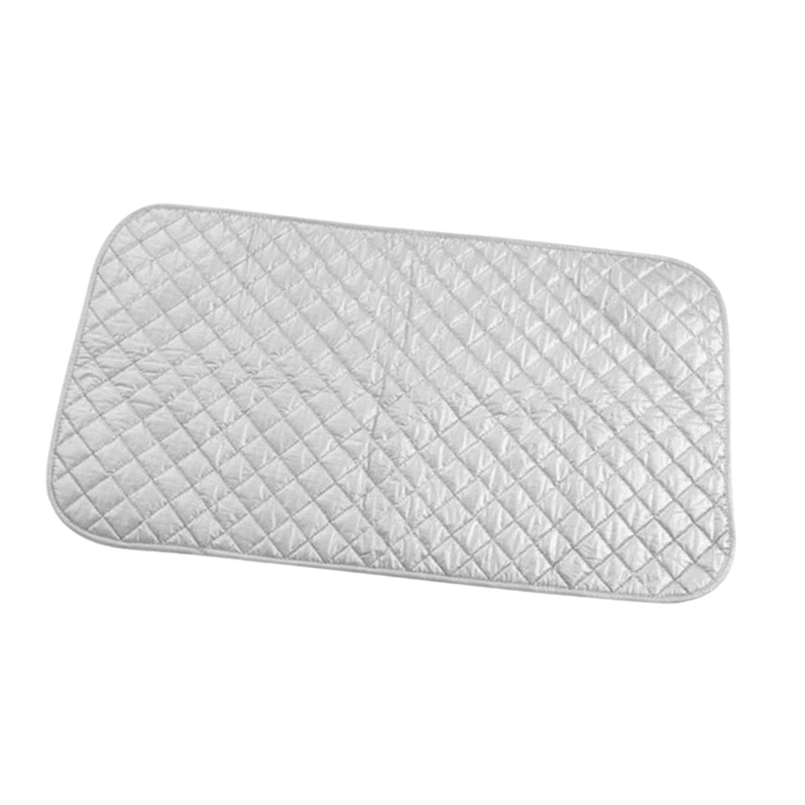 kowaku Ironing Blanket Washer Dryer Heat Resistant Pad Gray Laundry Pad ...