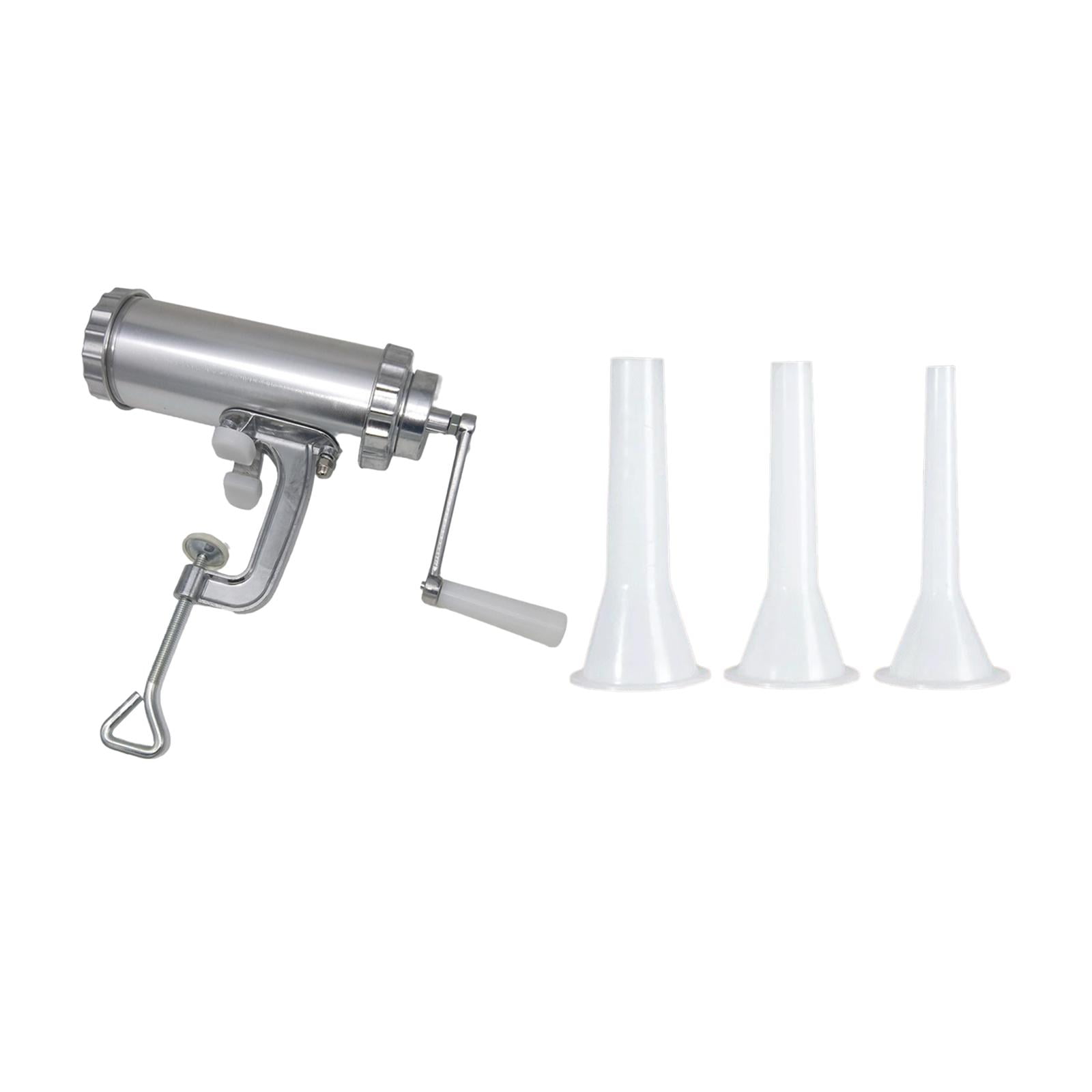 kowaku Manual Stuffer with 3 Filling Nozzles Meat Grinder for Meat Hot ...