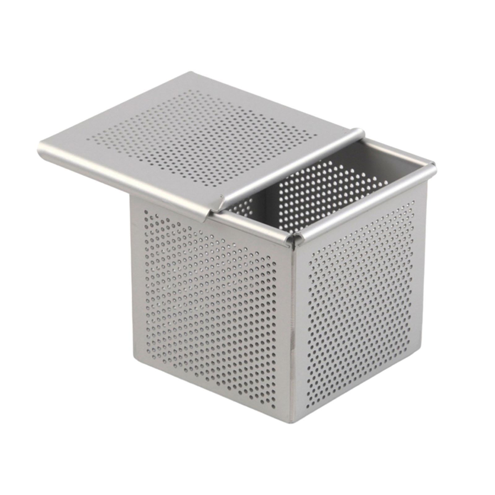 kowaku Mini Pullman Loaf Pan Puff Pastry Baking Tray Removable Cookie ...