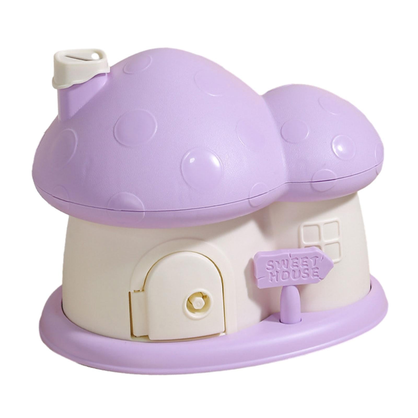 kowaku Mushroom Piggy Bank Kids Saving Pot Cartoon Tabletop Ornament ...