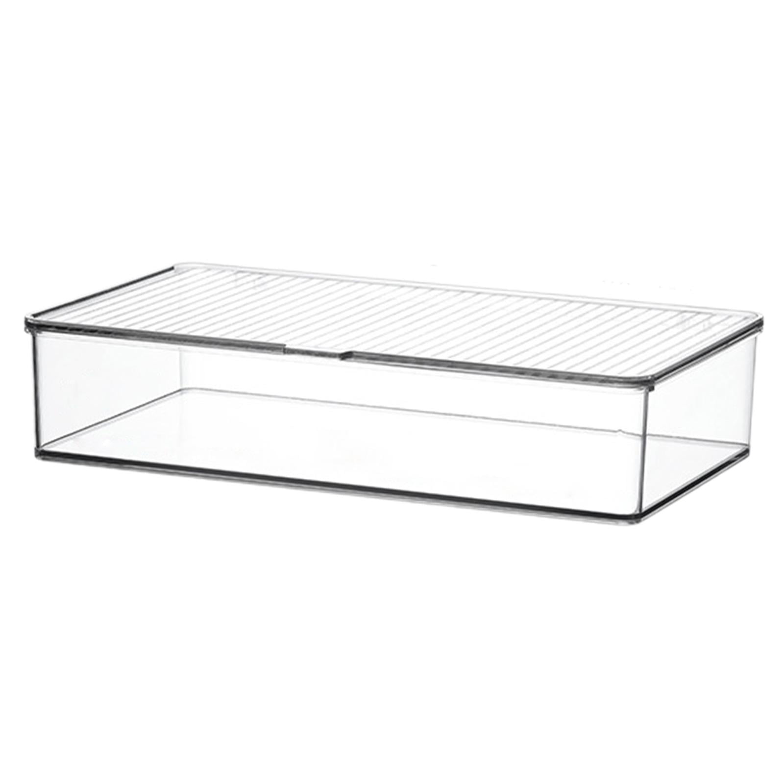 kowaku Organizer Bin Tea Cup Storage Box Storage Bin Decor Dustproof ...