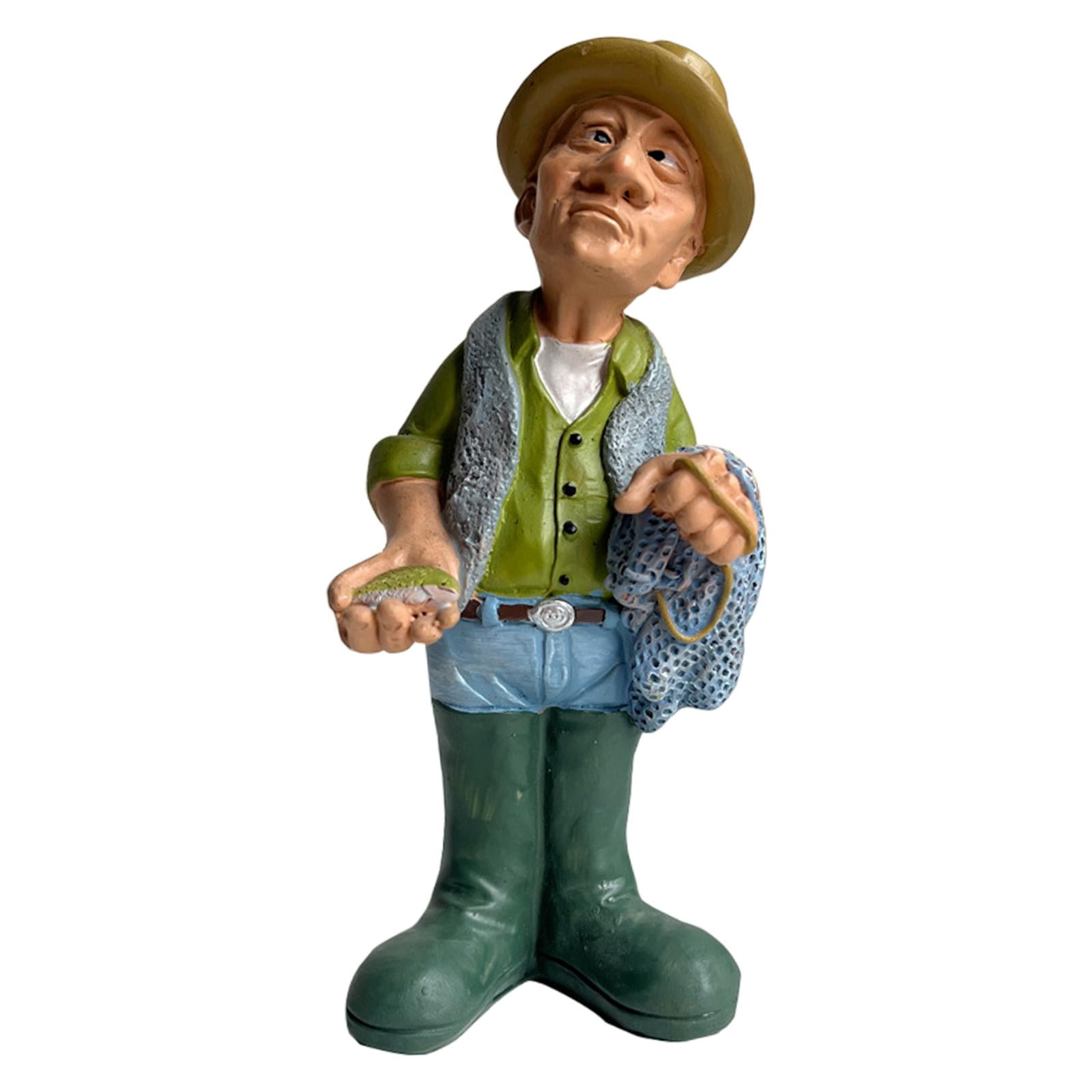 kowaku Person Sculpture Human Crafts Ornament Home Modern Worker ...