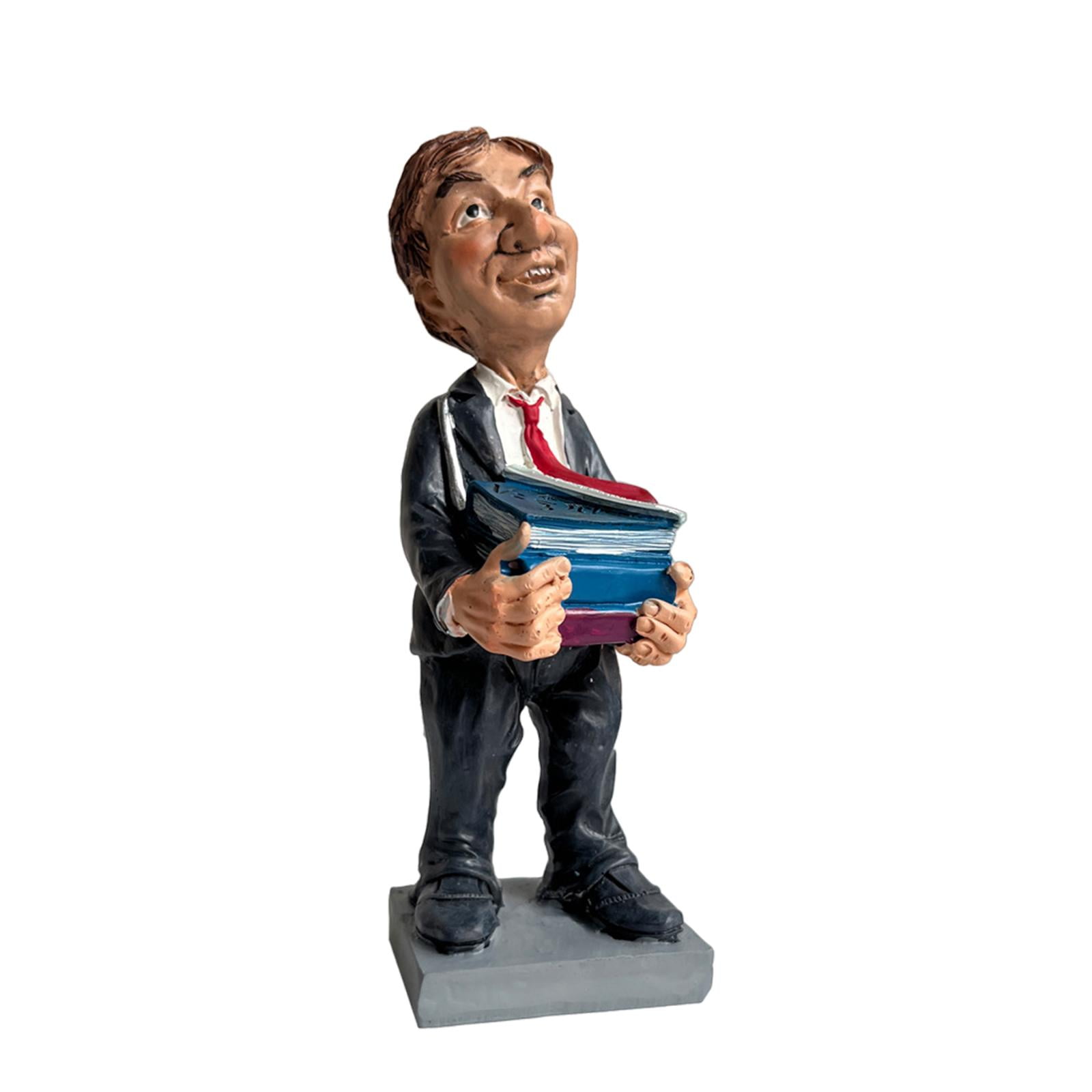 kowaku Person Sculpture Human Crafts Ornament Home Modern Worker ...