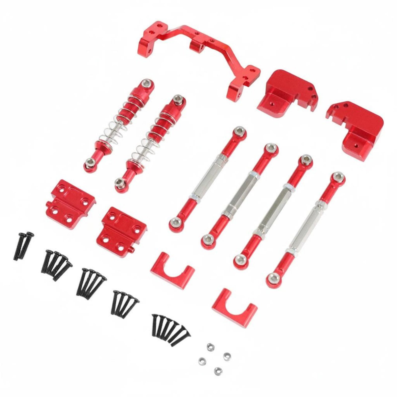 kowaku Rear Axle 4-Link Upgrade Kit Increased Articulation RC Car Rear ...
