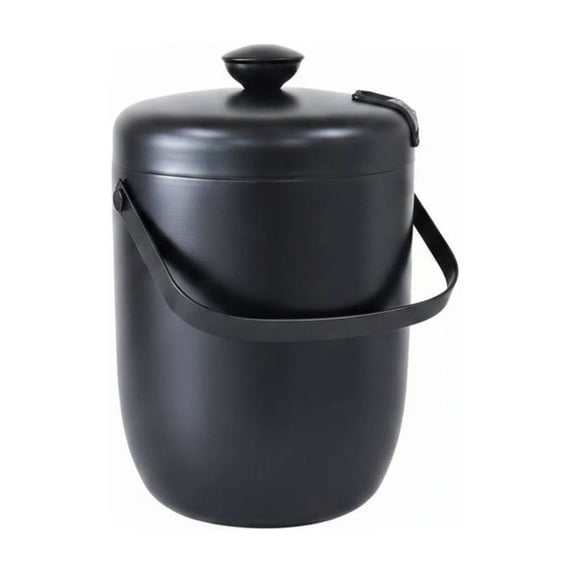 kowaku Stainless Steel Ice Bucket Portable Ice Bucket with Handle Easy ...