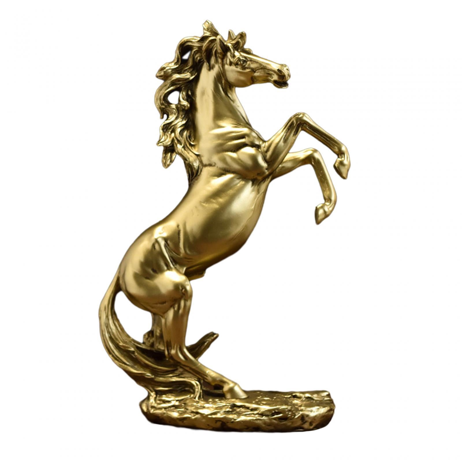 kowaku Standing Horse Statue Figurine 12inch Tall Table Decoration ...