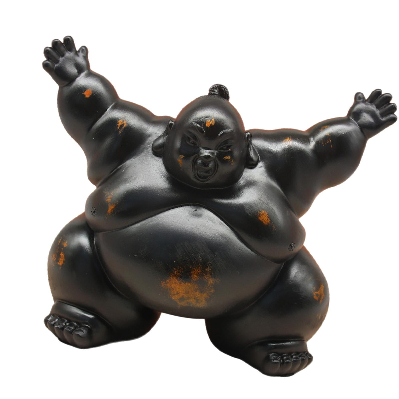 kowaku Sumo Figurine Realistic Details Desktop Decoration for Entrance ...