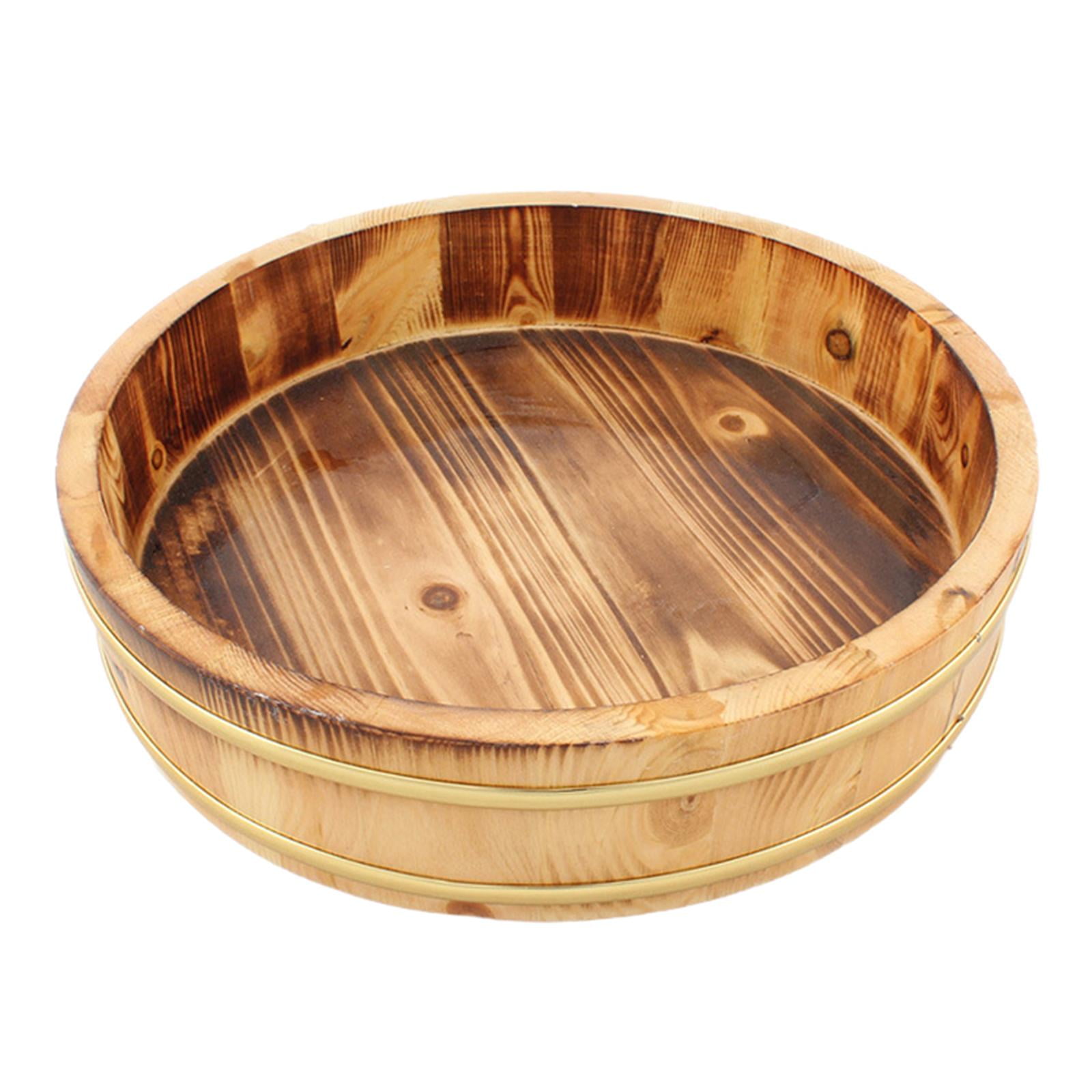 kowaku Sushi Bucket Rice Mixing Tub Practical Wooden Rice Mixing for ...