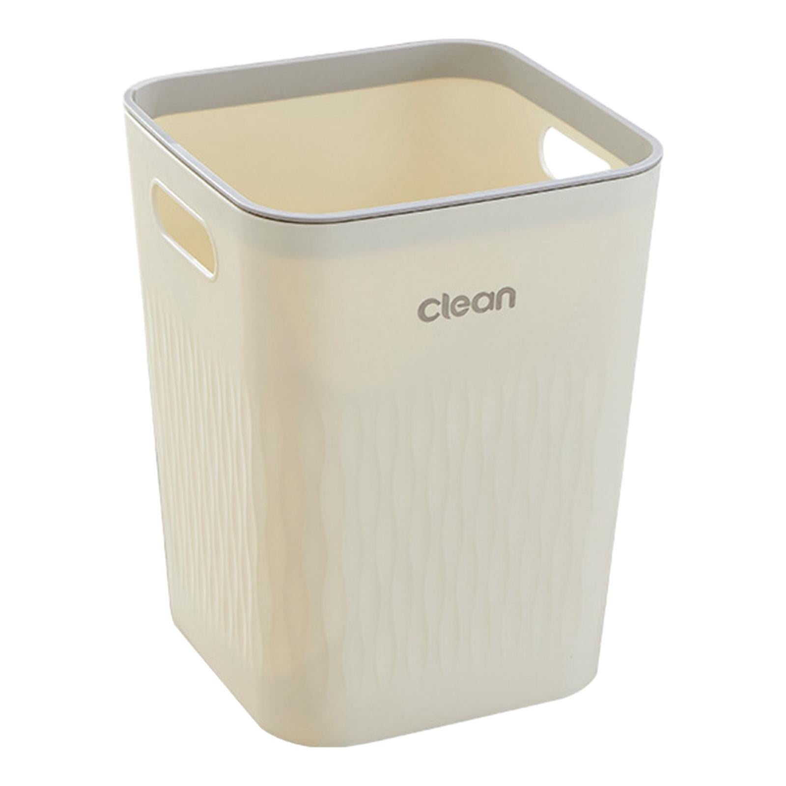 kowaku Trash Can Open Top Waste Bin Nordic Rectangular Trash Bin ...