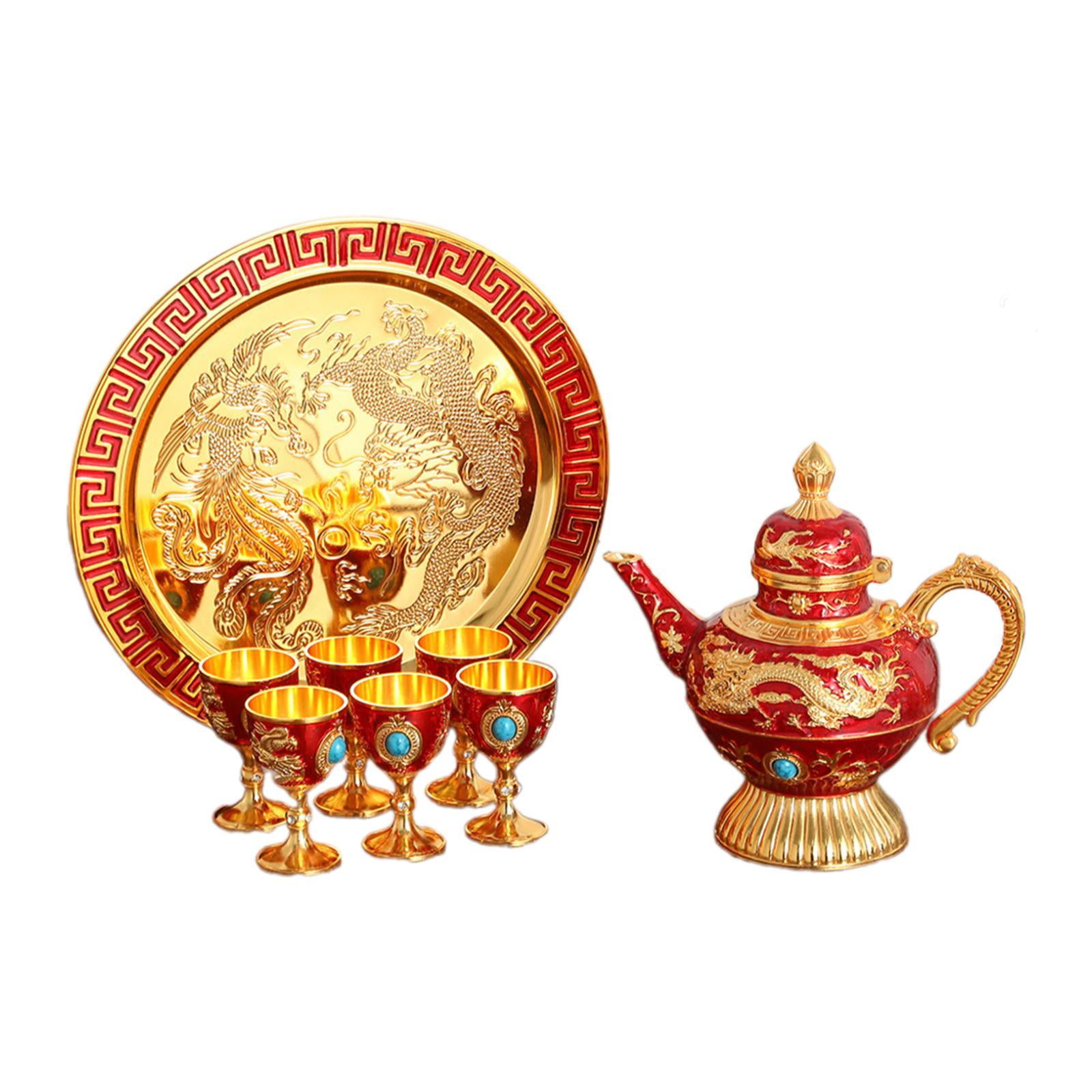 kowaku Turkish Coffee Pot Set Decanter Set Luxury Decorative Set Tea ...