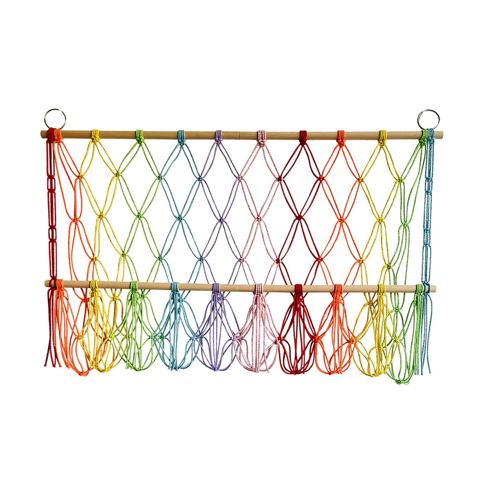 kowaku Wall Hanging Storage Net Stuffed Animal Hammock Net Space Saving ...