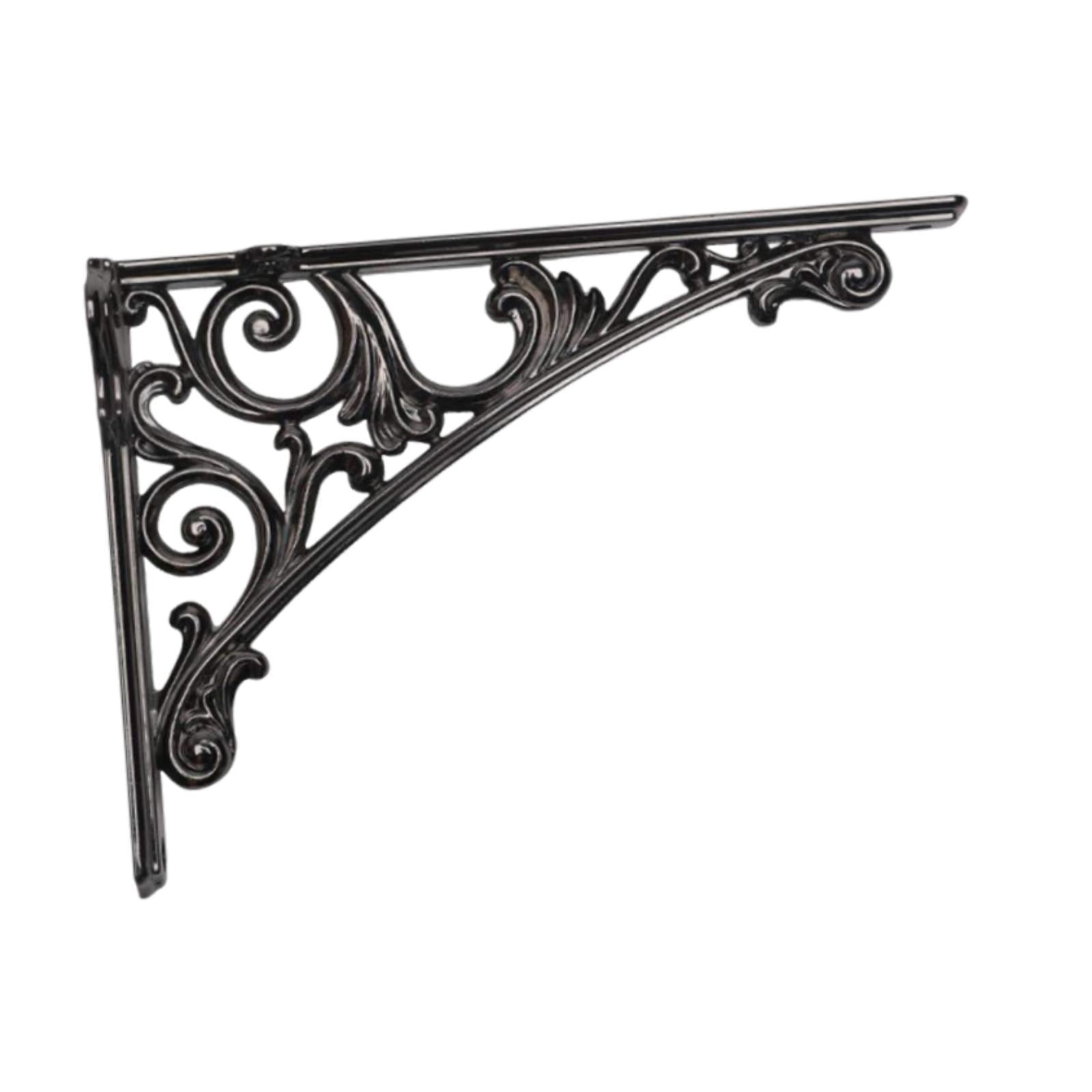 kowaku Wall Shelf Bracket Shelf Support Easy to Install Metal Right ...
