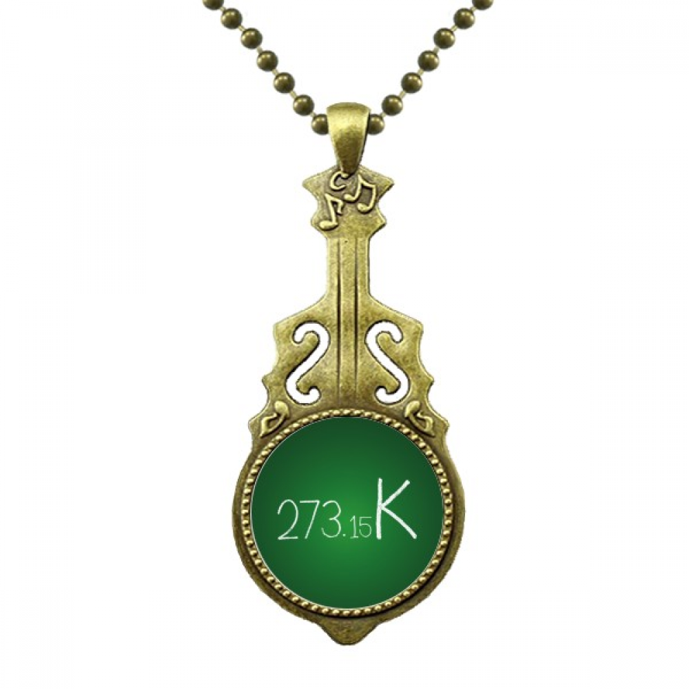 kowledge unit kelvin art deco fashion necklace antique guitar jewelry music pendant - Walmart.com