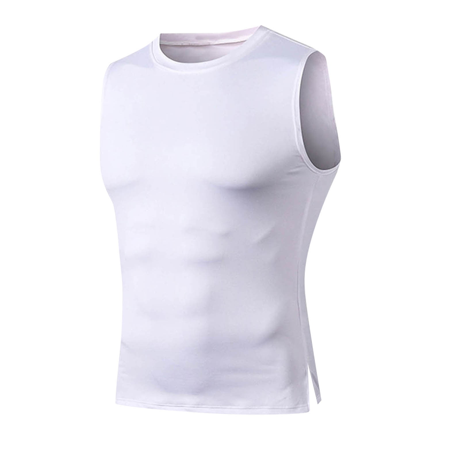 kpoplk Men Tank Top Cotton Sleeveless Shirts for Him Mens Muscle Shirts Mens Tanks Undershirt ...