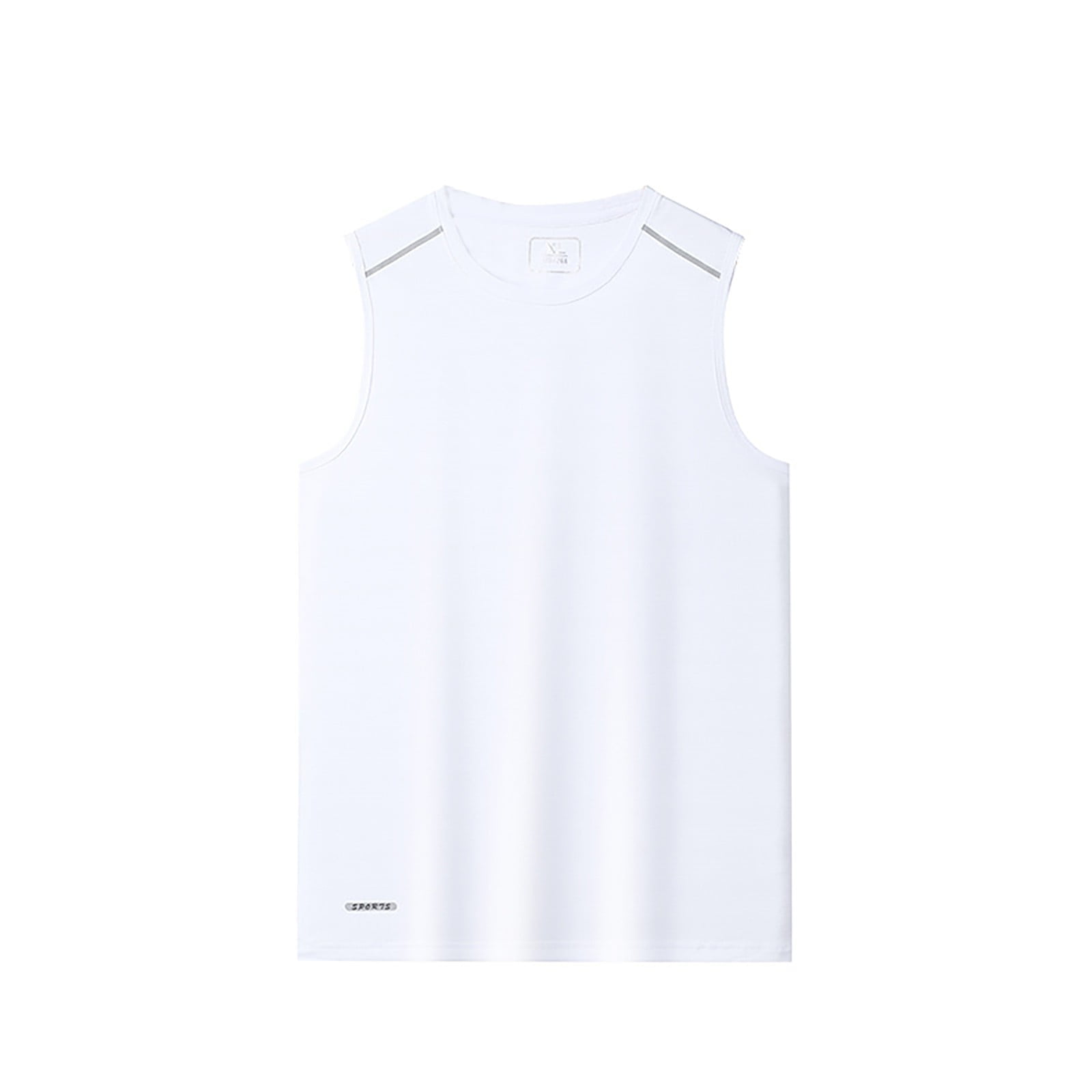 kpoplk Men Tank Top Cotton Sleeveless Shirts for Him Mens Muscle Shirts Mens Tanks Undershirt ...