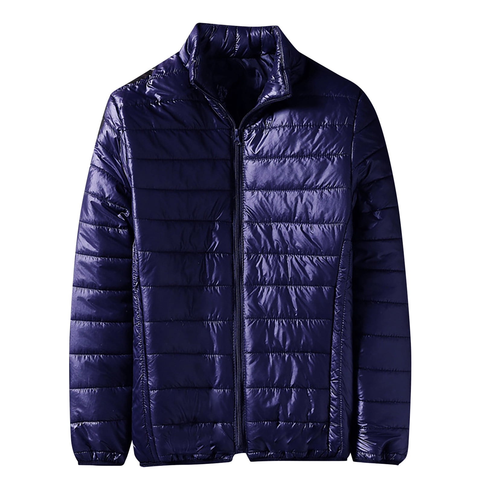 kpoplk Men's Lightweight Puffer Jacket with Hood Warm Puffer Jacket ...