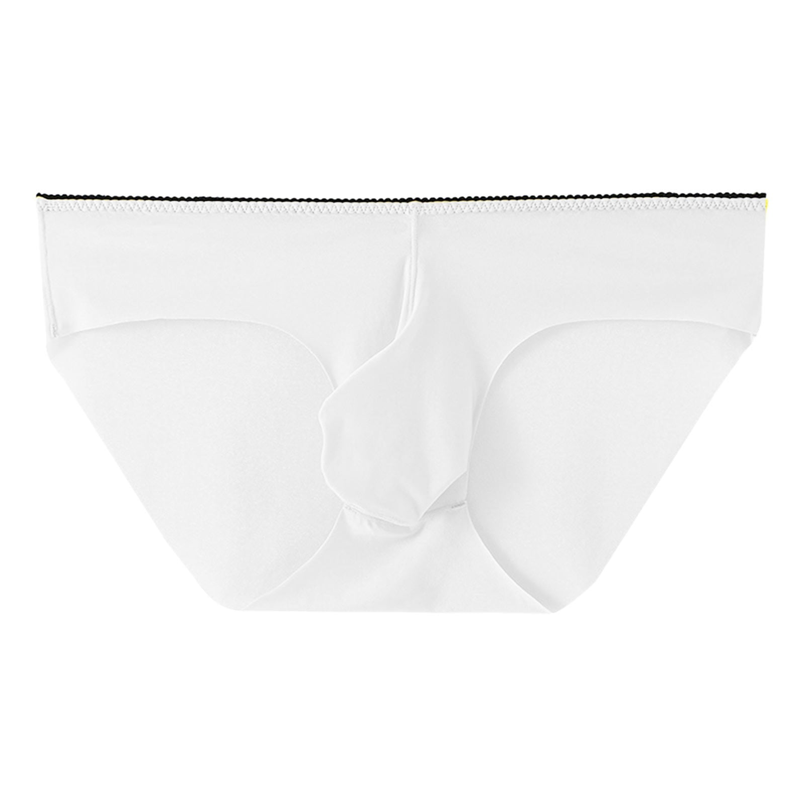 kpoplk Men's Padded Enhancing Underwear Rounderbum Brief White,4XL ...