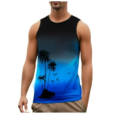 Dagegui Men’s Quick-Dry Muscle Tank Tops Mesh Breathable Gym Running ...