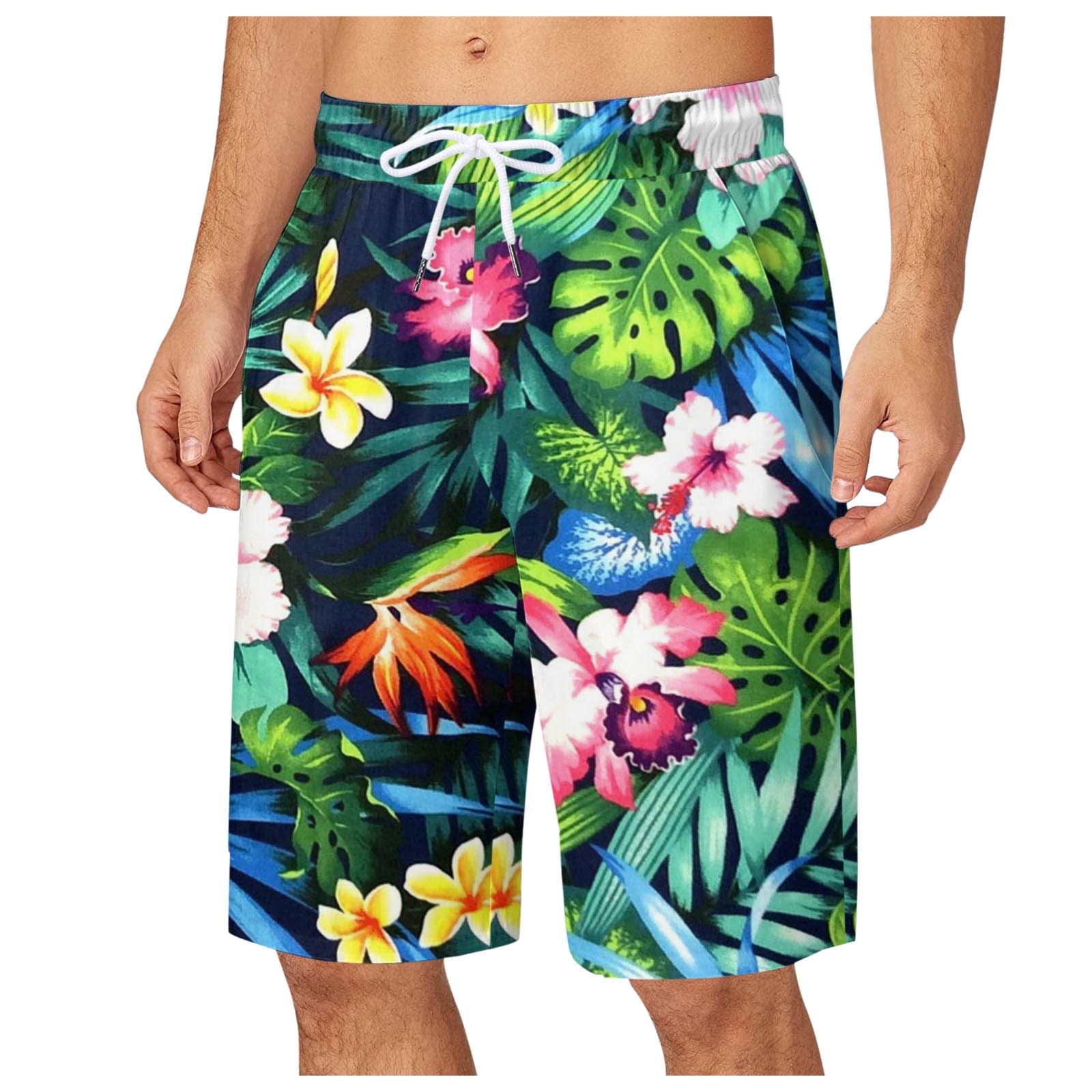 kpoplk Mens Swim Trunks Swimming Trunks for Men,Mens Bathing Suit ...