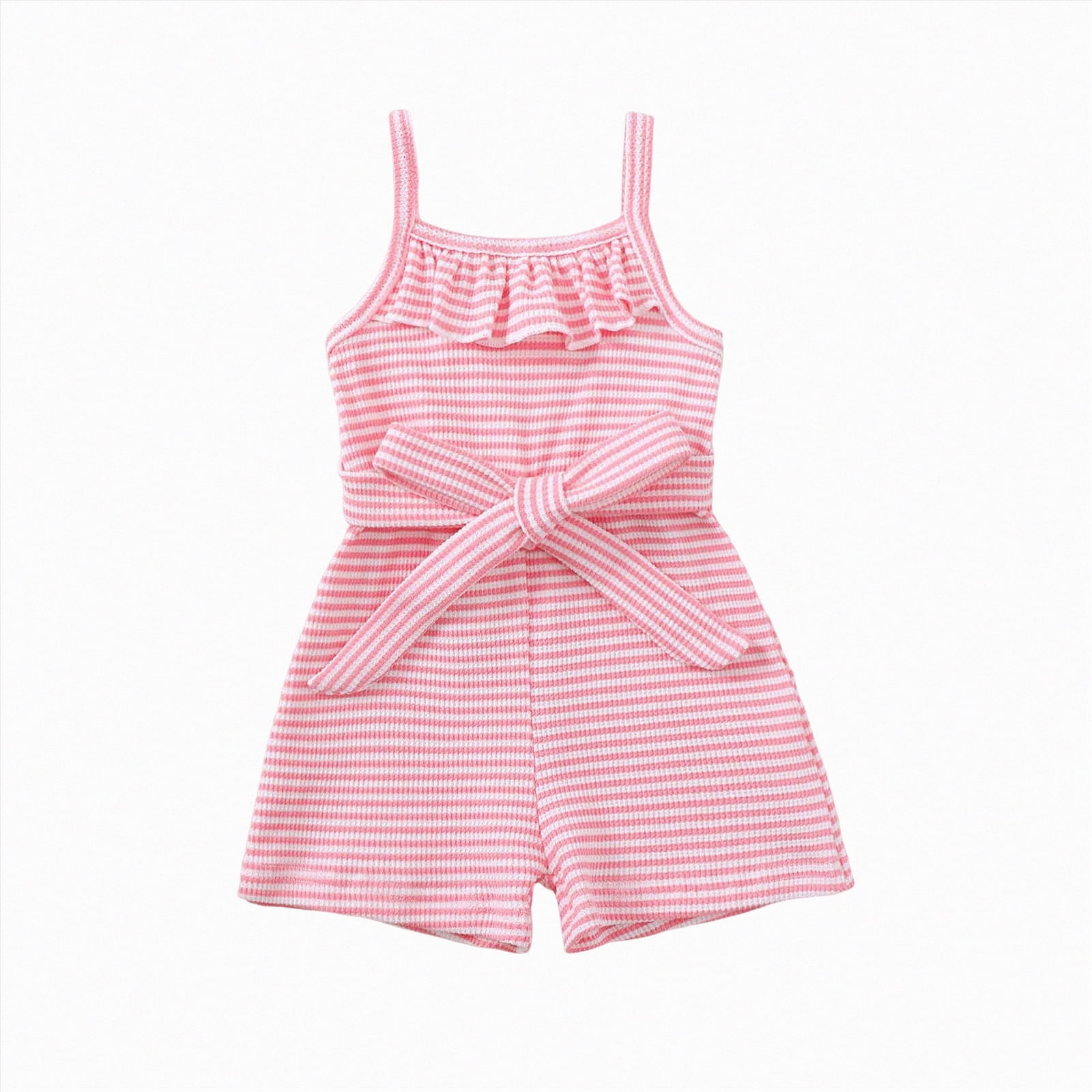 kpoplk Toddler Baby Girl Bell Bottoms Romper Floral/Butterfly Overalls ...