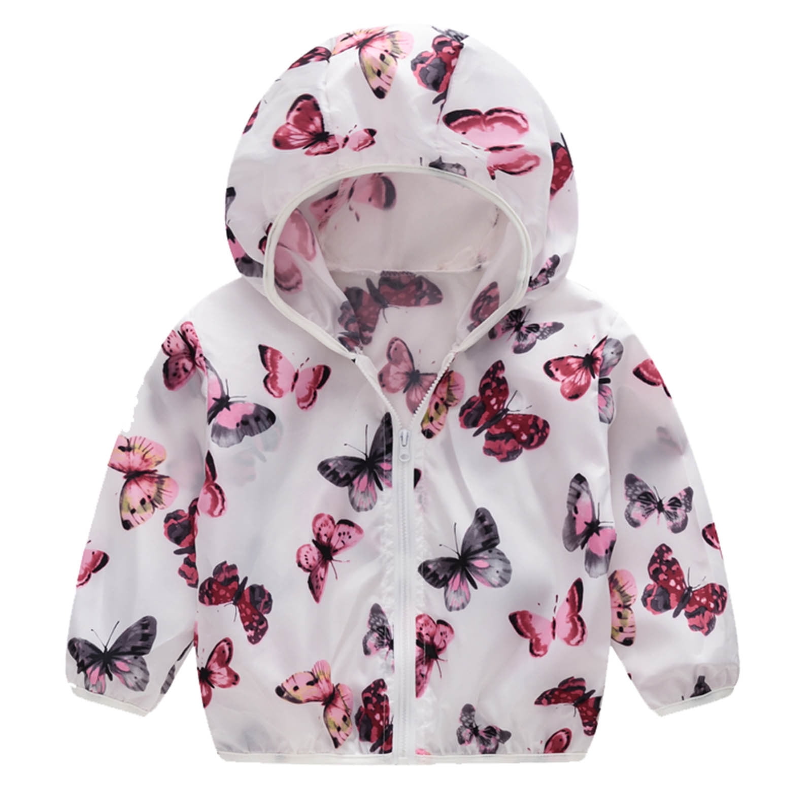 kpoplk Toddler Jackets for Girls,Toddler Girls Cartoon Zip Jacket ...
