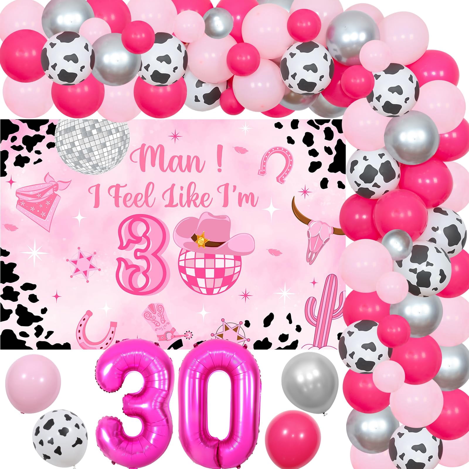 kreat4joy Man i Feel Like Im KKS1 30 Decorations, Disco Cowgirl ...