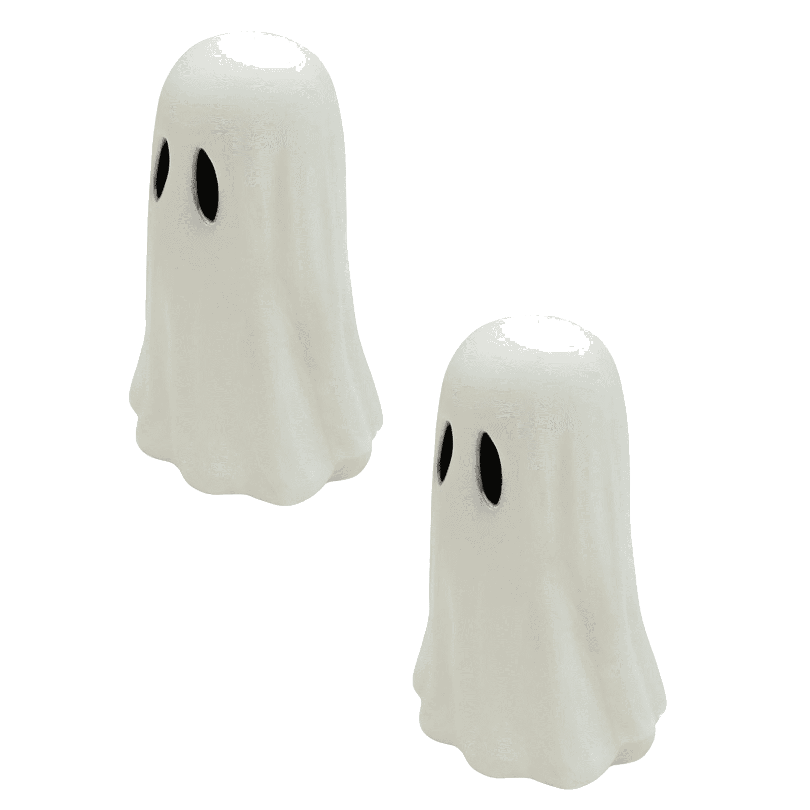 kttectoa 2pcs Halloween Paper Mache Ghost Decoration, Mini Ghost ...