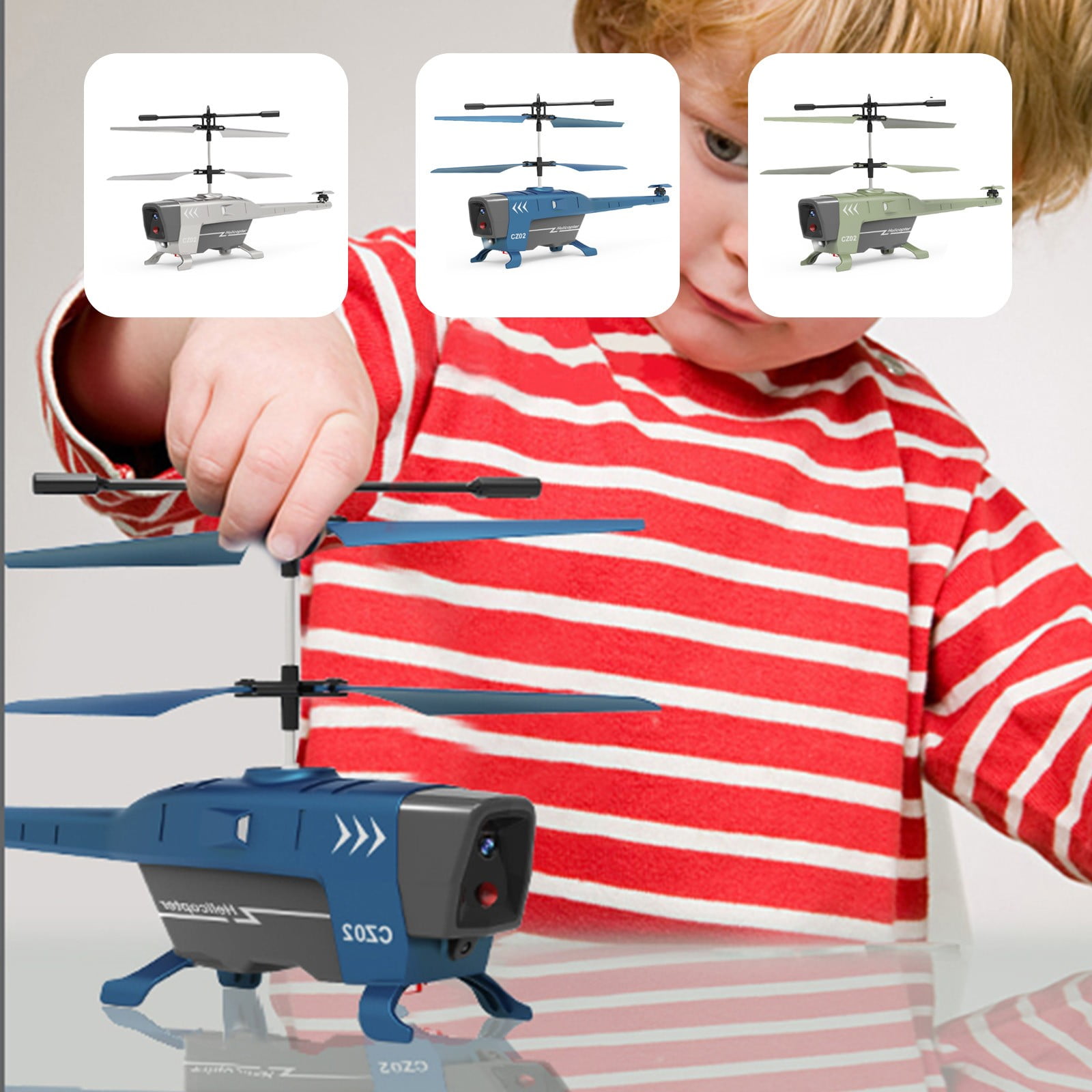 kttectoa Drones Gifts 3.5 RC Helicopters - Remote Control Helicopter ...